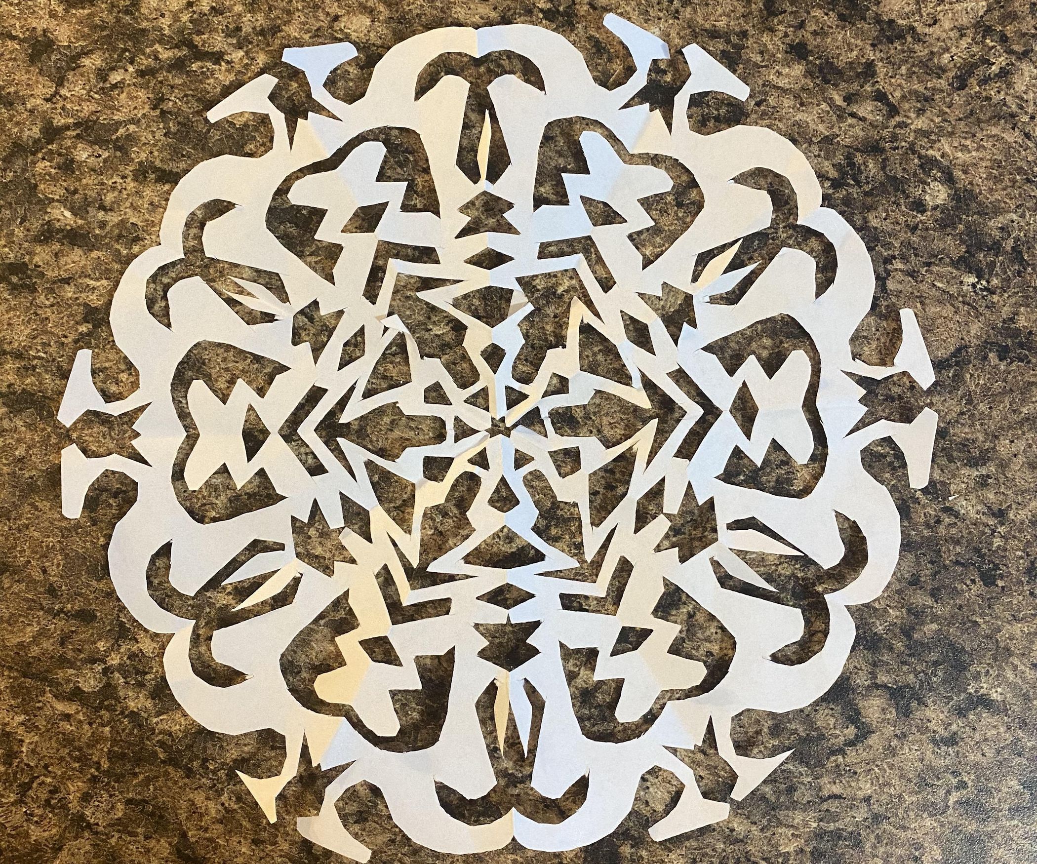Fancy Paper Snowflake : 10 Steps (with Pictures) - Instructables