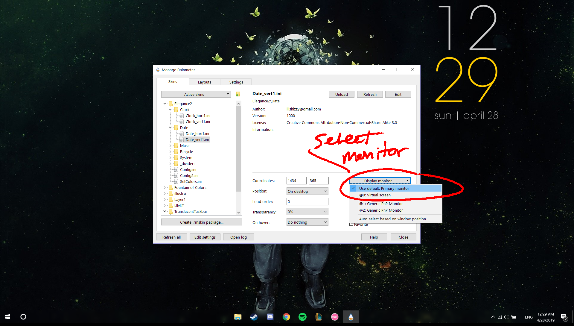 Rainmeter - Setting Up a Minimal Desktop (Win 10) : 30 Steps ...