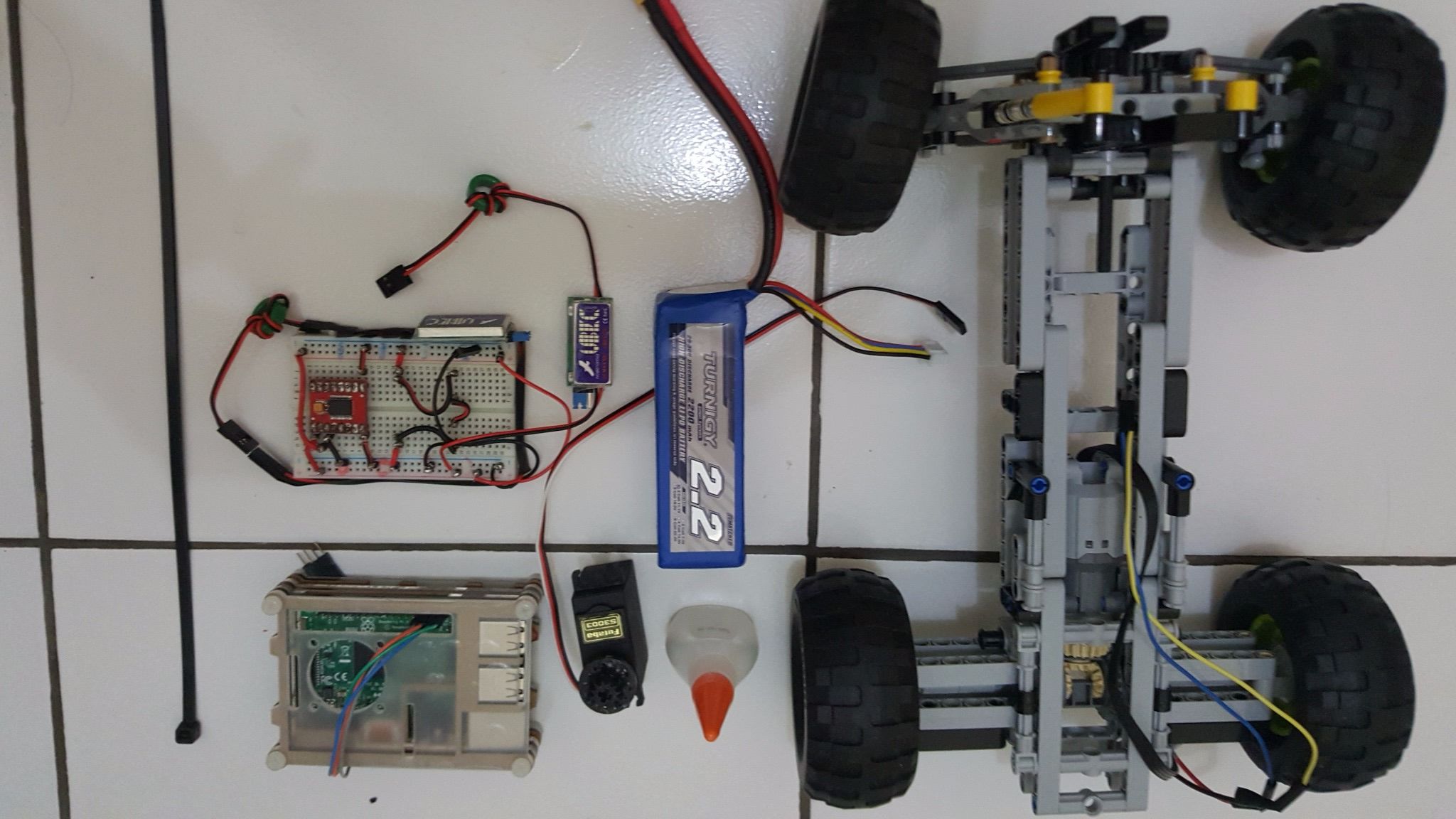 DIY - Control Off-road Lego Car Through Internet (IoT) - Part 2 (Front ...