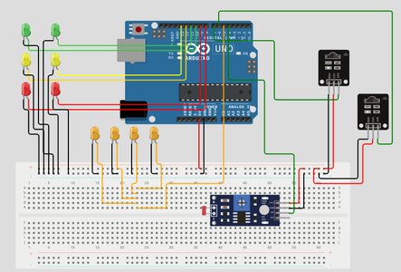 Smart Street and Traffic Light Control System Using Arduino : 4 Steps - Instructables
