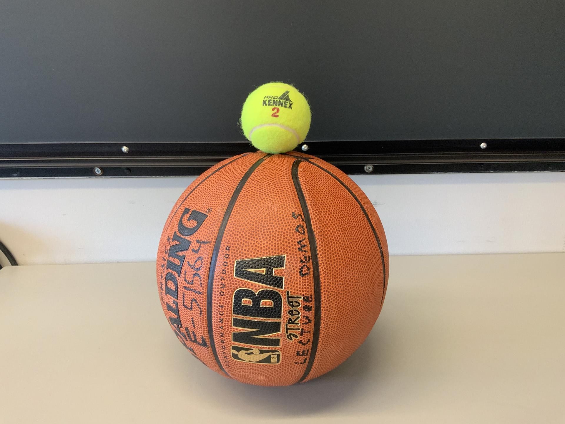 Ball Drop Momentum Demonstration : 5 Steps (with Pictures) - Instructables