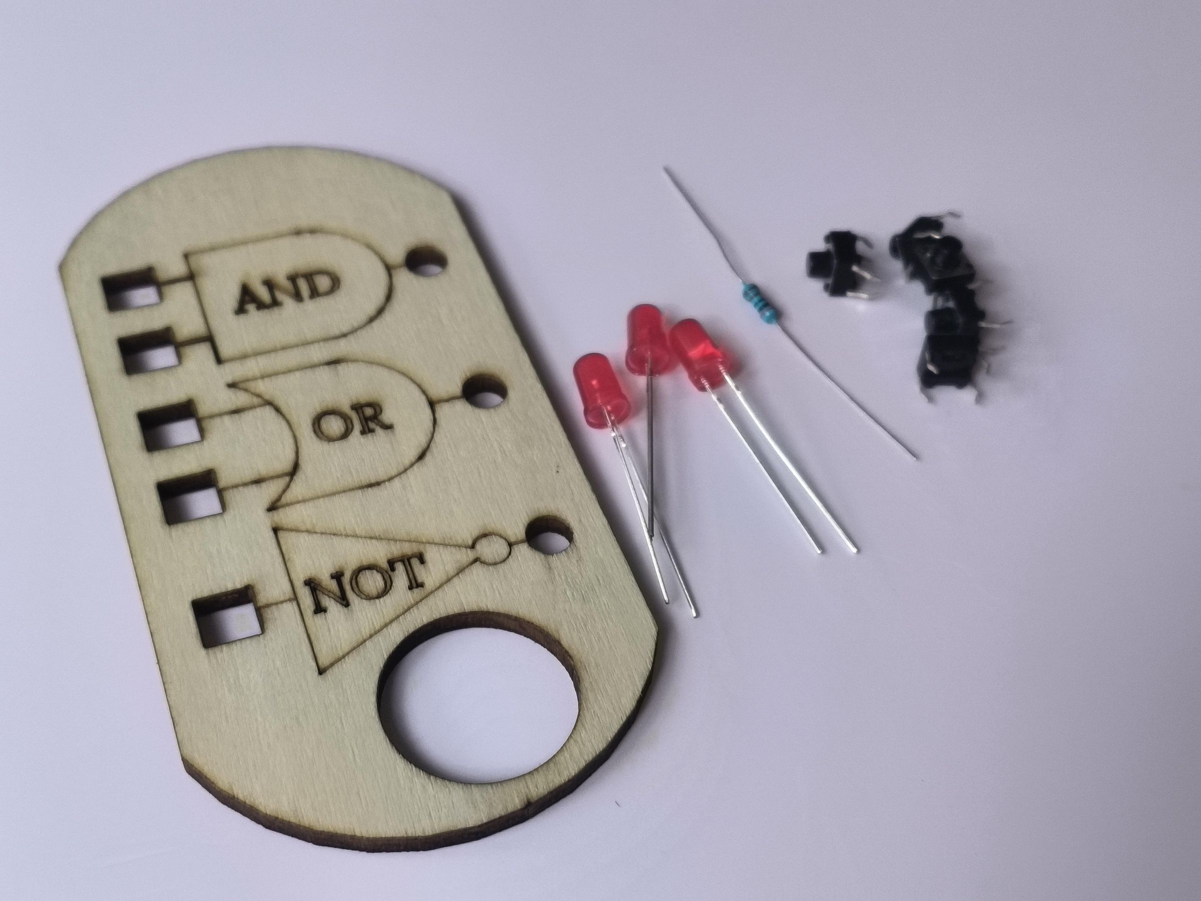 The World's Simplest Logic Gate Project : 5 Steps (with Pictures ...