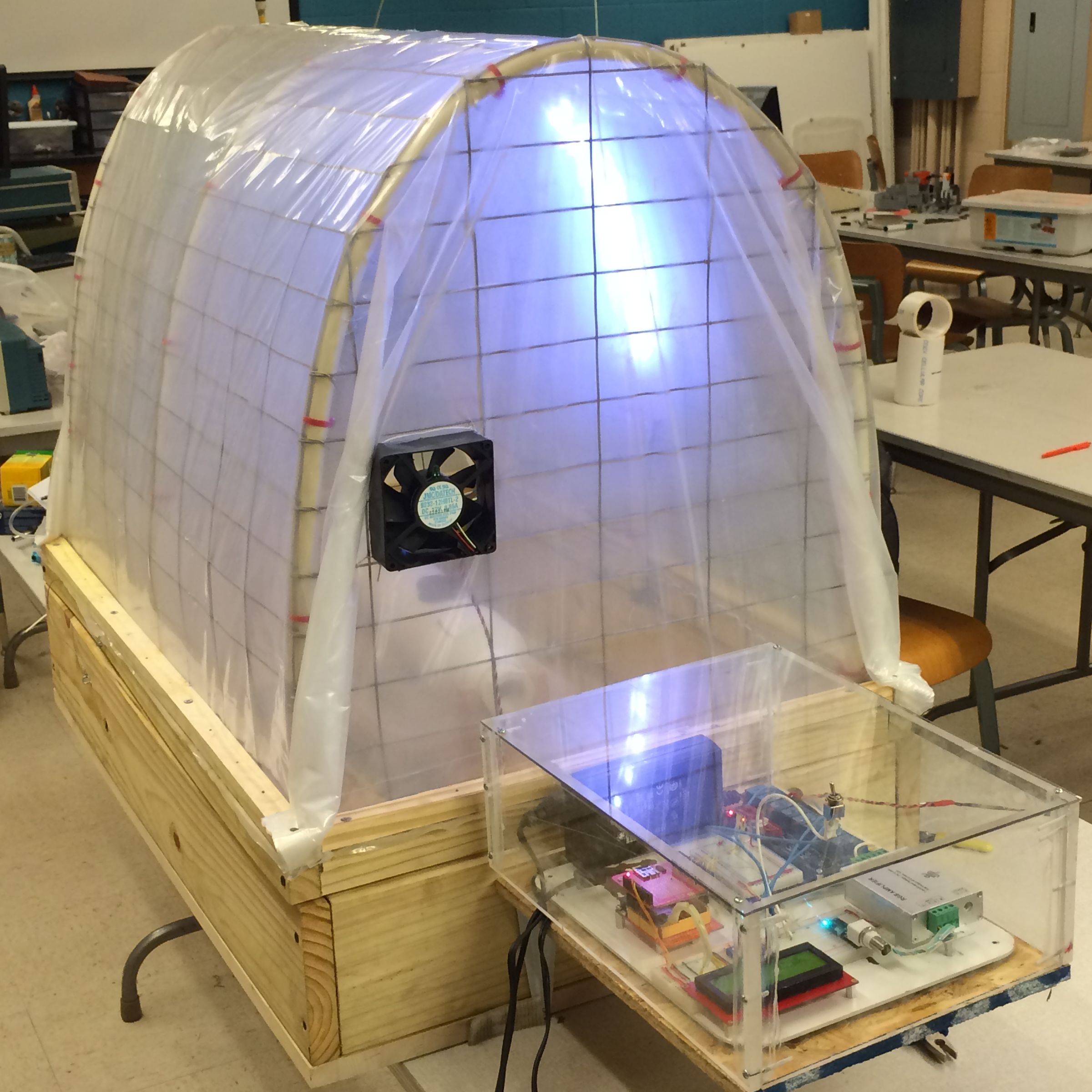 Hydroponic Greenhouse Monitoring and Control System : 5 Steps (with ...