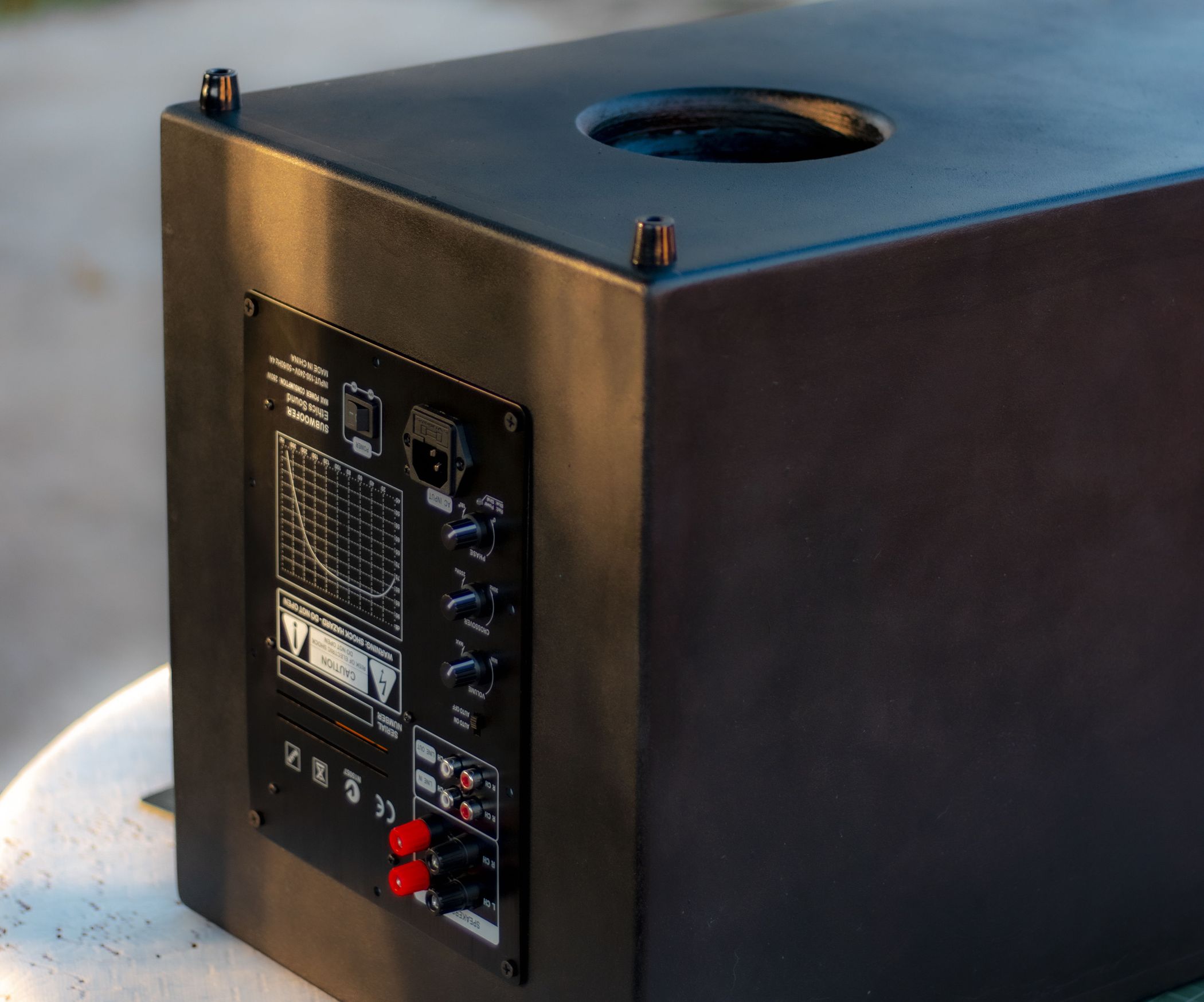 DIY Down Firing Port Active Subwoofer : 18 Steps (with Pictures ...