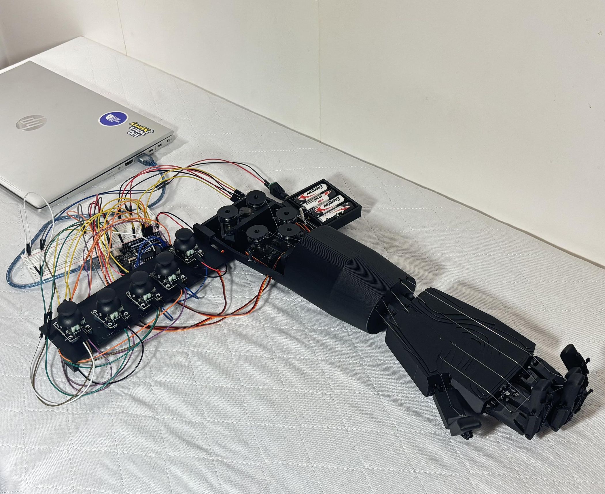 Animatronic Arm -- an Arduino Project : 11 Steps (with Pictures ...