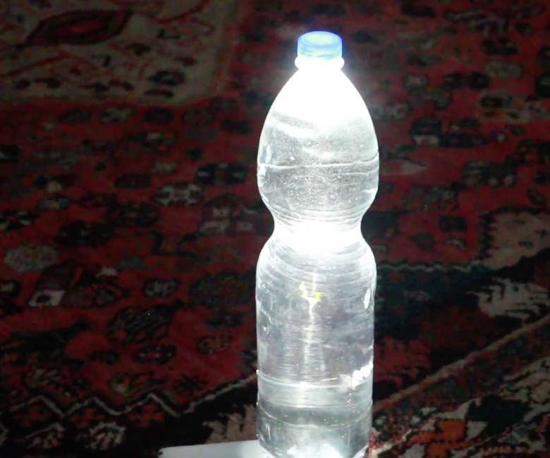 Smartphone Water Bottle Lamp - Instructables