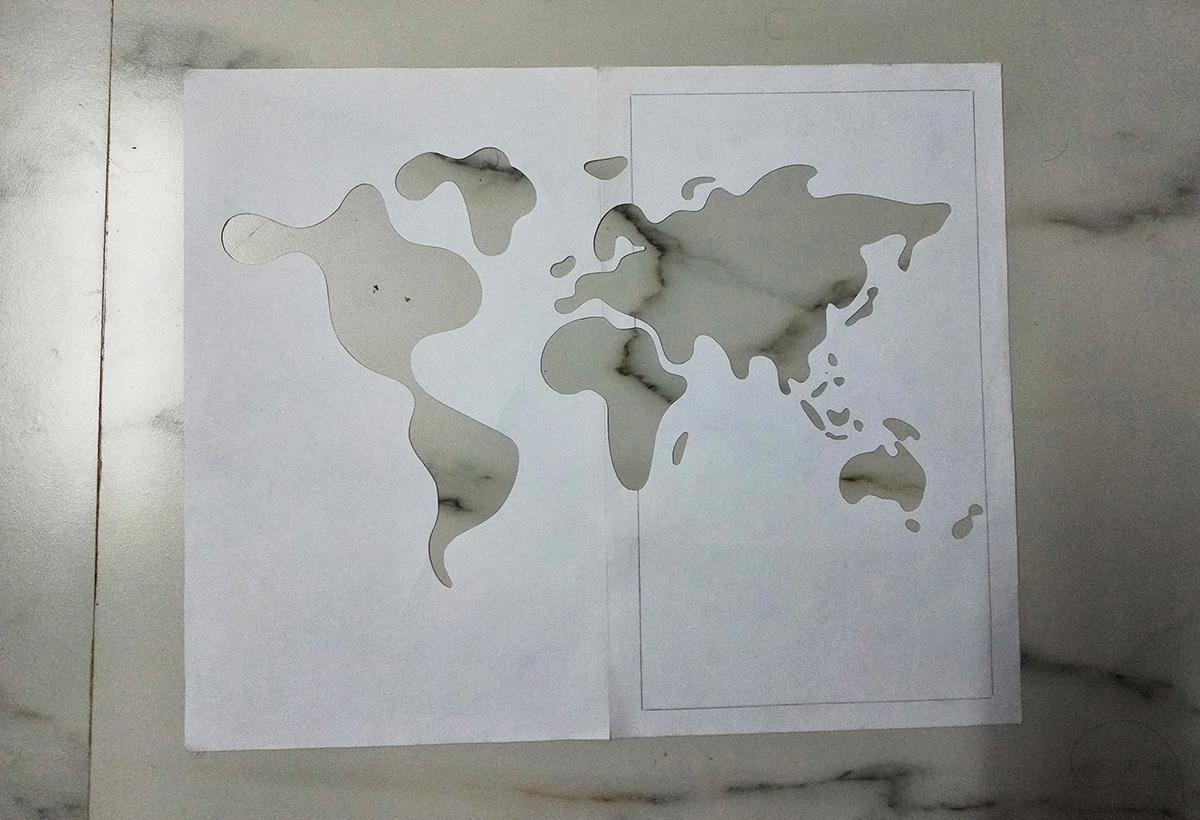 Topographic World Map Art : 11 Steps (with Pictures) - Instructables