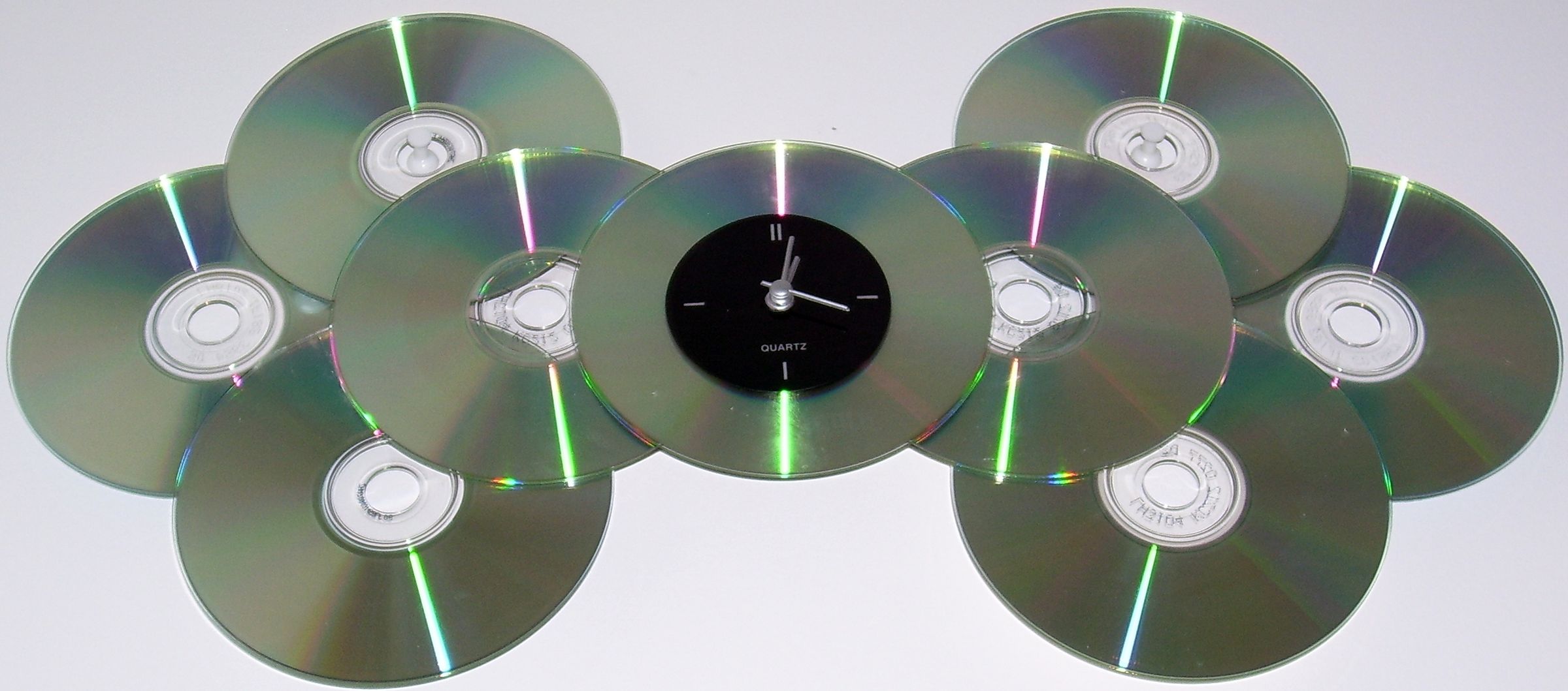 Recycled Cd Clock - Instructables