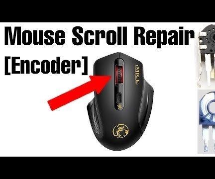 How to Fix the Mouse Scroll Wheel || DIY Mouse Encoder Repair ...