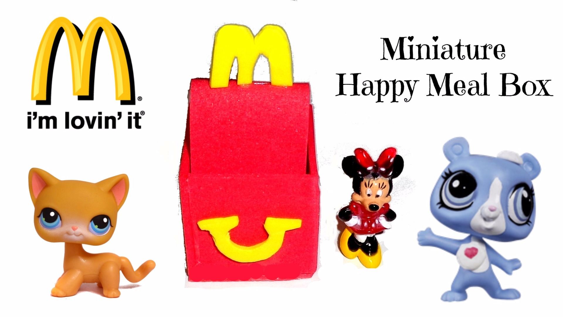 Miniature McDonalds Happy Meal Box & Toy - Instructables