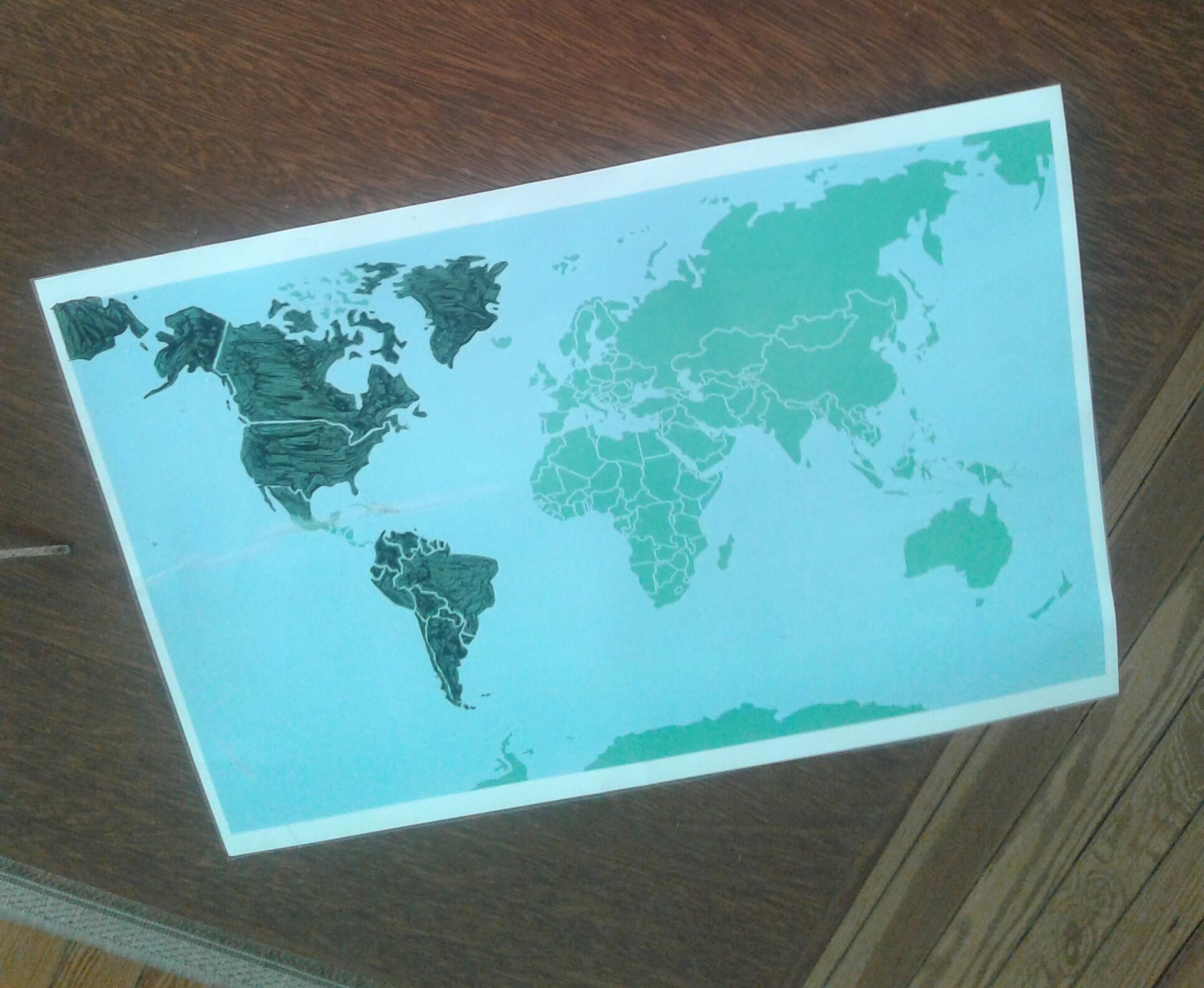 Scratch Map for Travellers! : 5 Steps (with Pictures) - Instructables