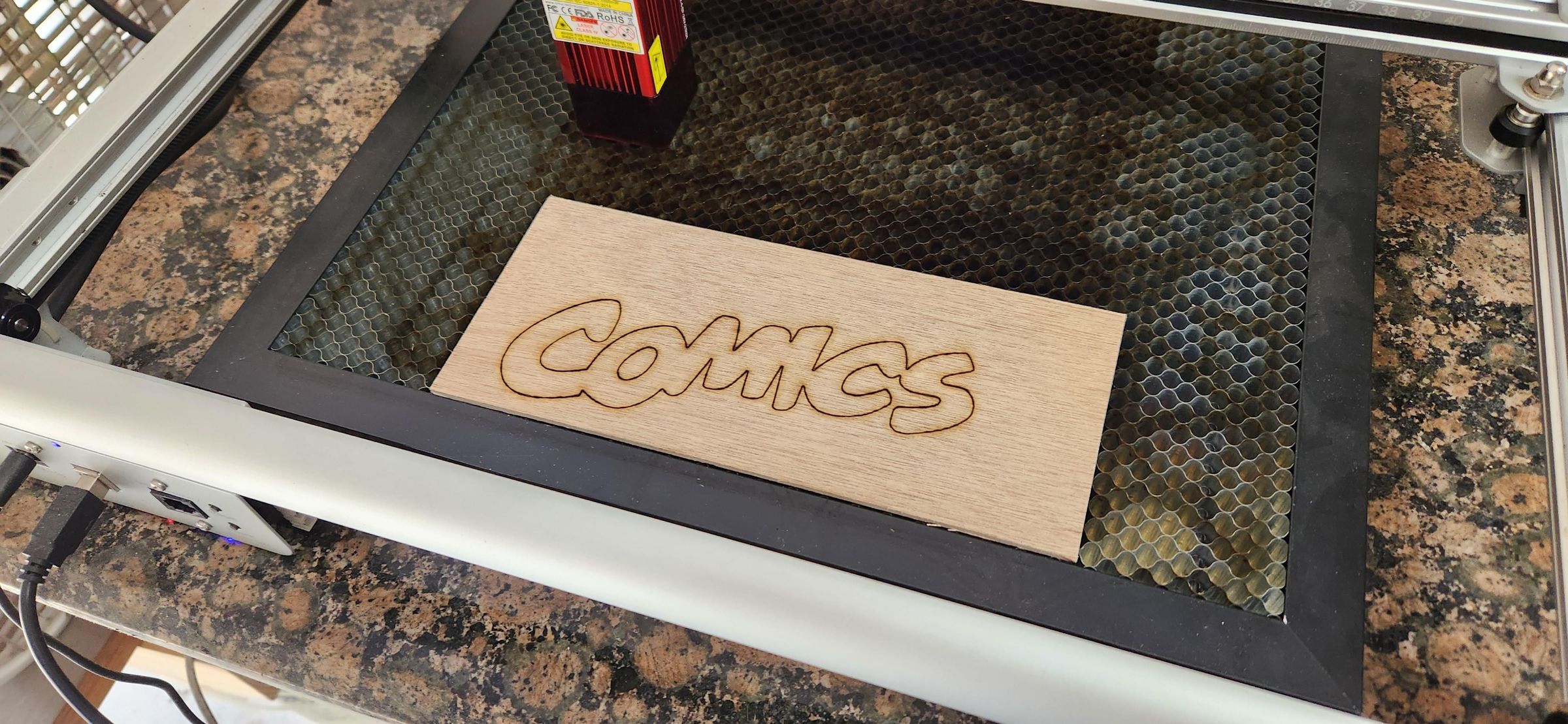 Plywood Comic Book Corner Art - Laser Engraver Project - With Files ...