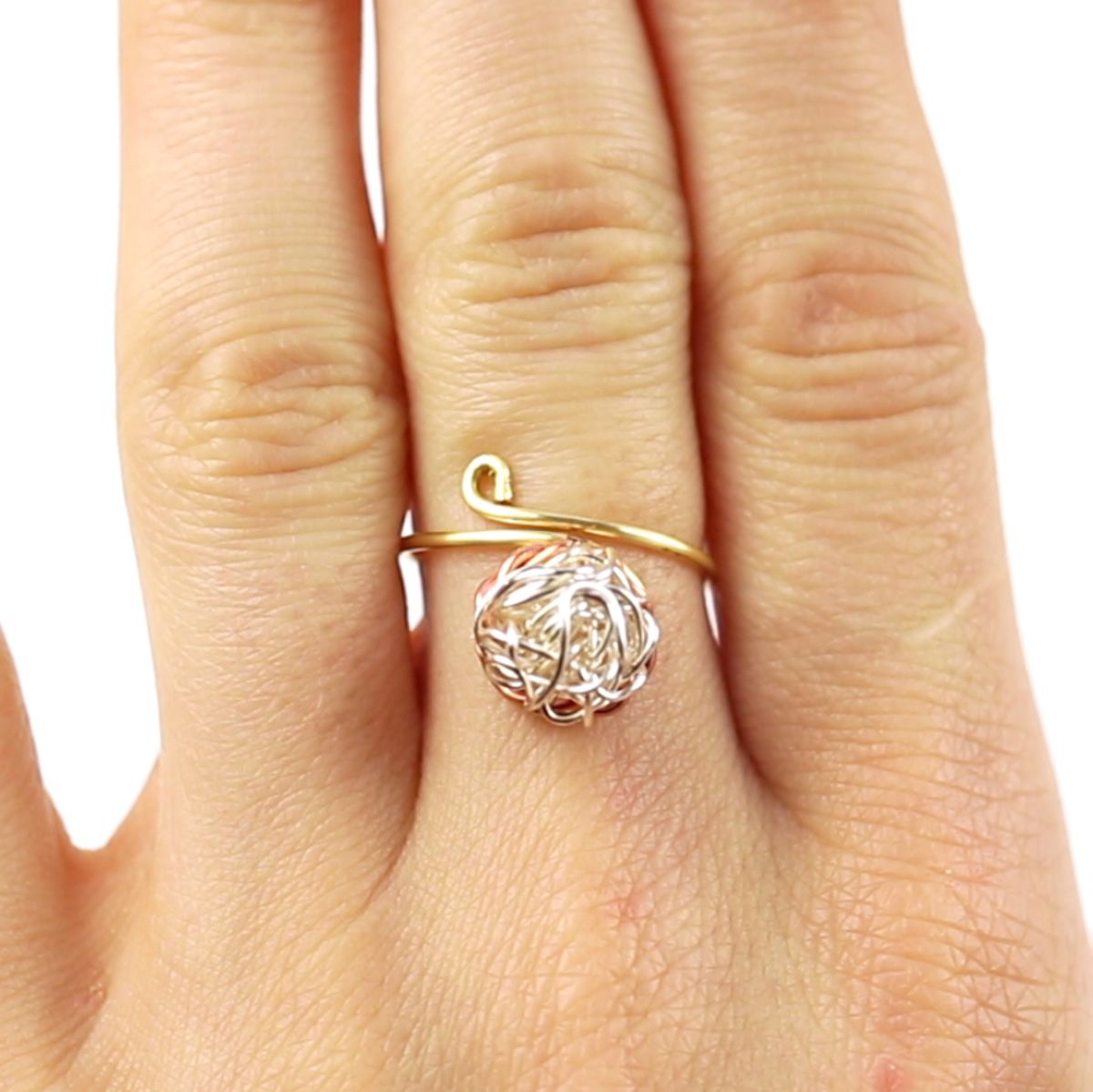 6 DIY Rings | Adjustable & No Special Tools! Easy Rings : 9 Steps (with ...