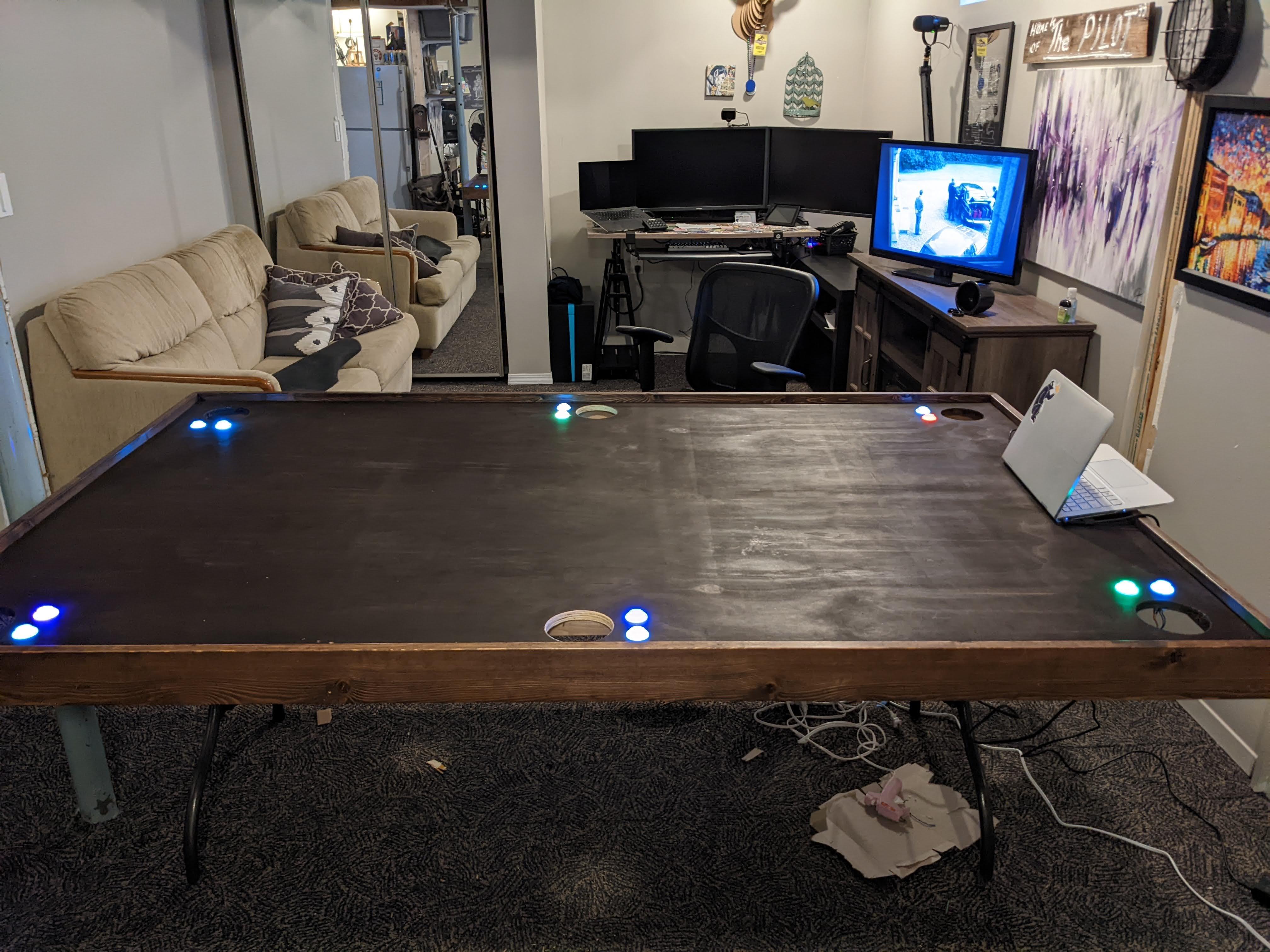 Board Game Table With End Turn Buttons : 11 Steps (with Pictures) - Instructables