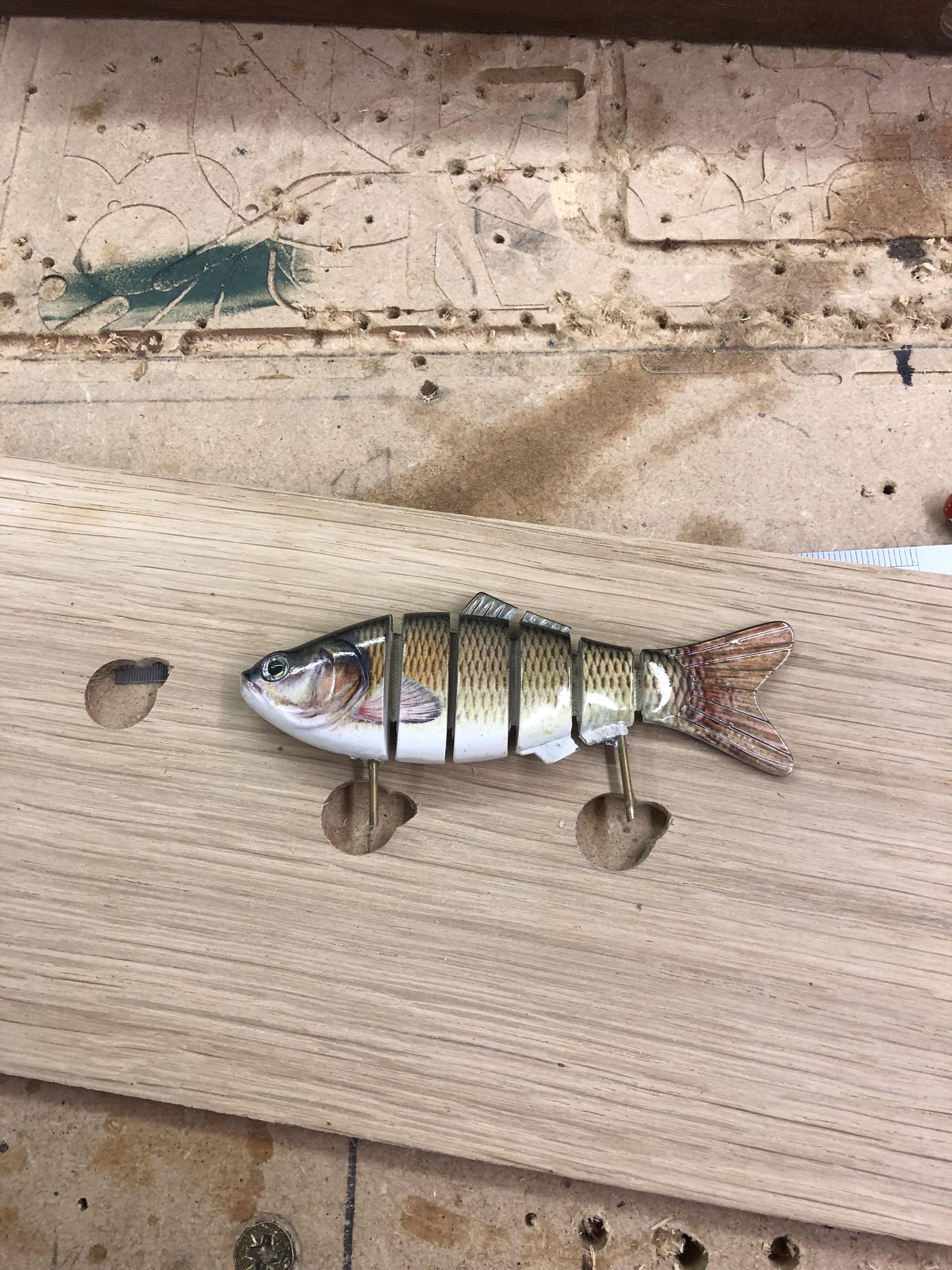 Fish Lure Kinetic Art : 5 Steps (with Pictures) - Instructables