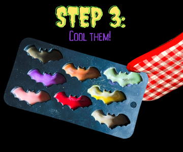 Bat Crayons: a Scary-Easy Crayon DIY! : 5 Steps (with Pictures ...