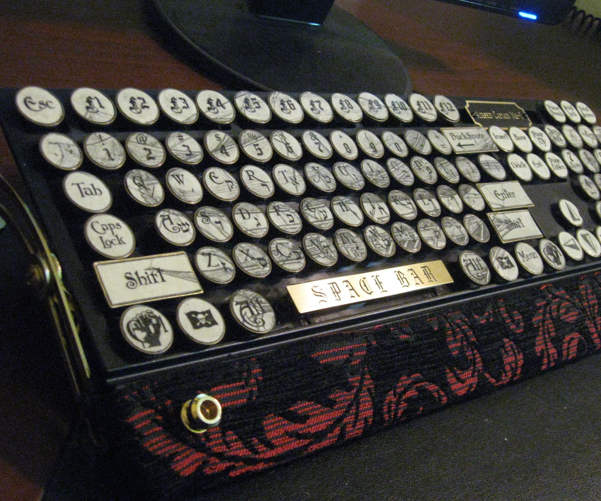 The Airship Captain MK-I(yet Another Steampunk Keyboard) : 4 Steps ...