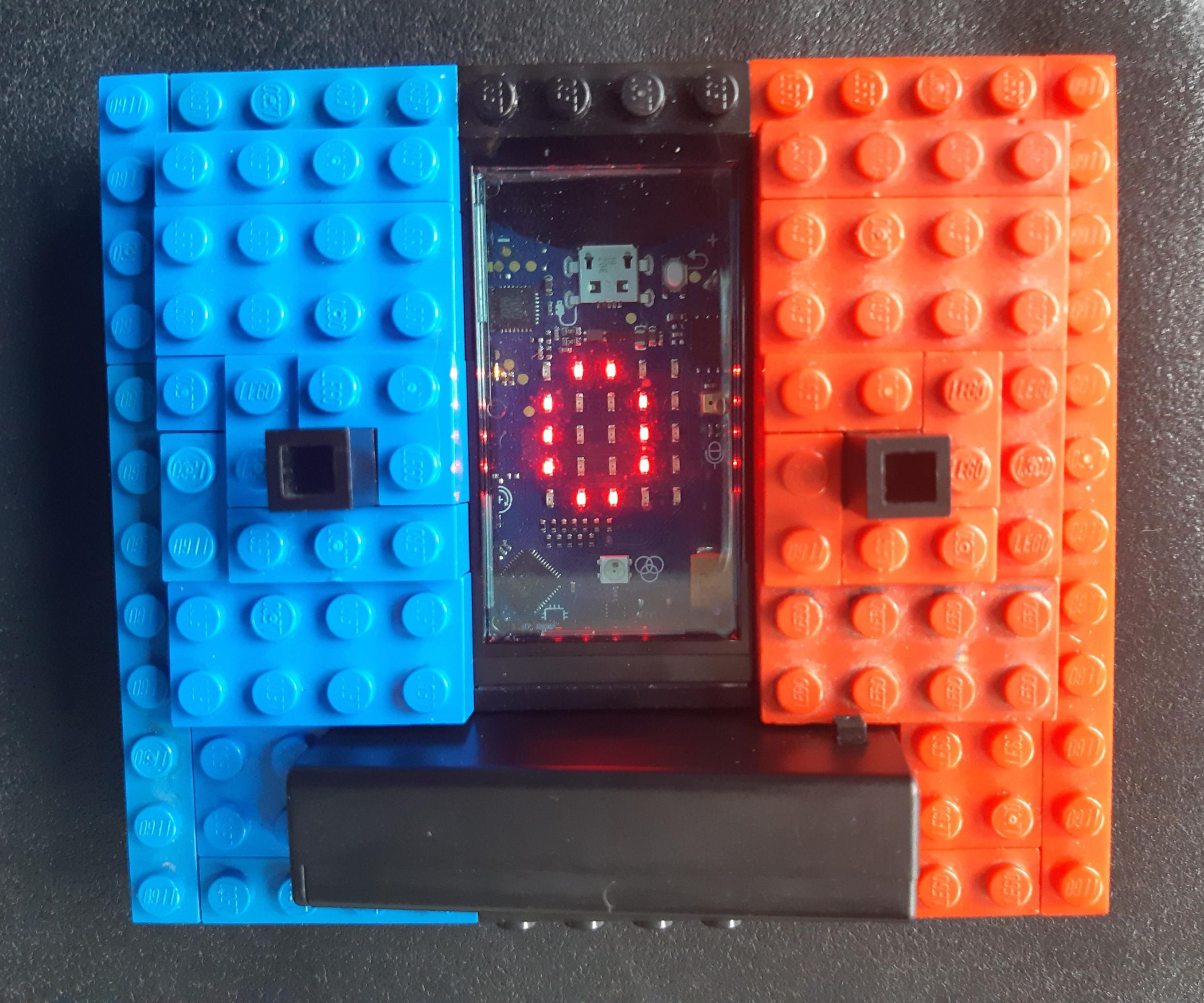 Lego Portable Gaming Console With Space Invaders : 4 Steps - Instructables