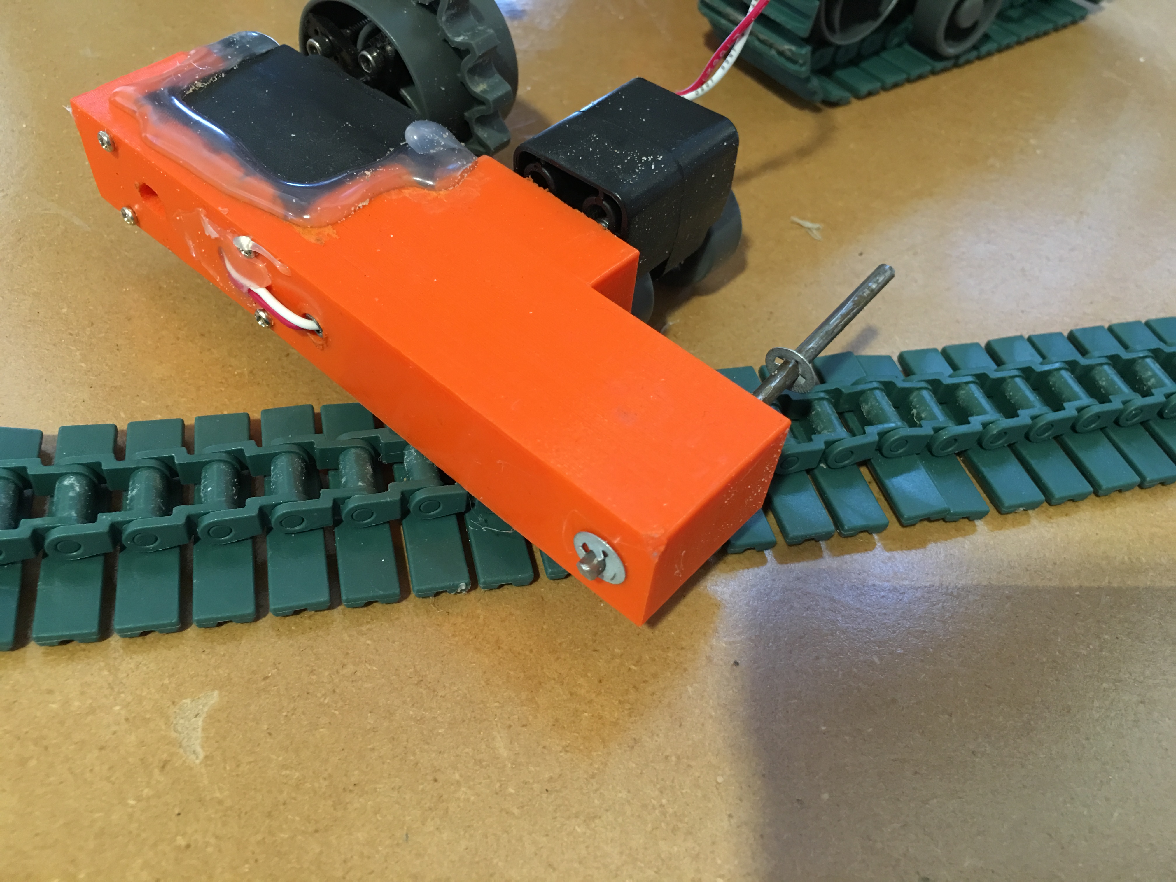 3D Printed Custom Vex Tank Tread System : 9 Steps (with Pictures ...