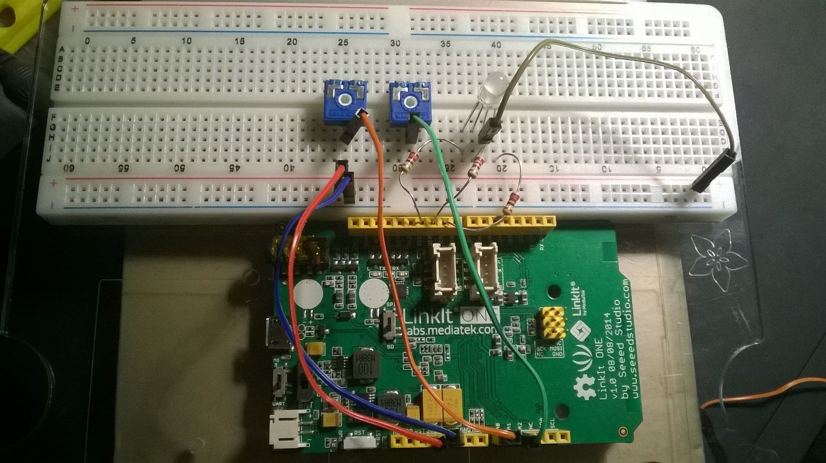 RGB LED With LinkIt ONE : 4 Steps - Instructables