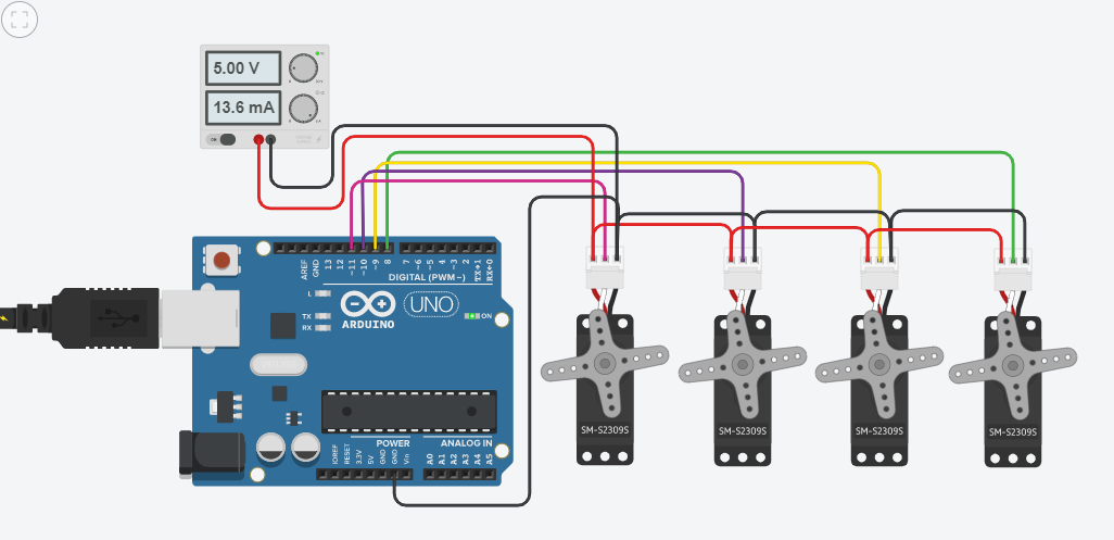 How to Connect Multiple Servo Motor With Microcontroller - Instructables