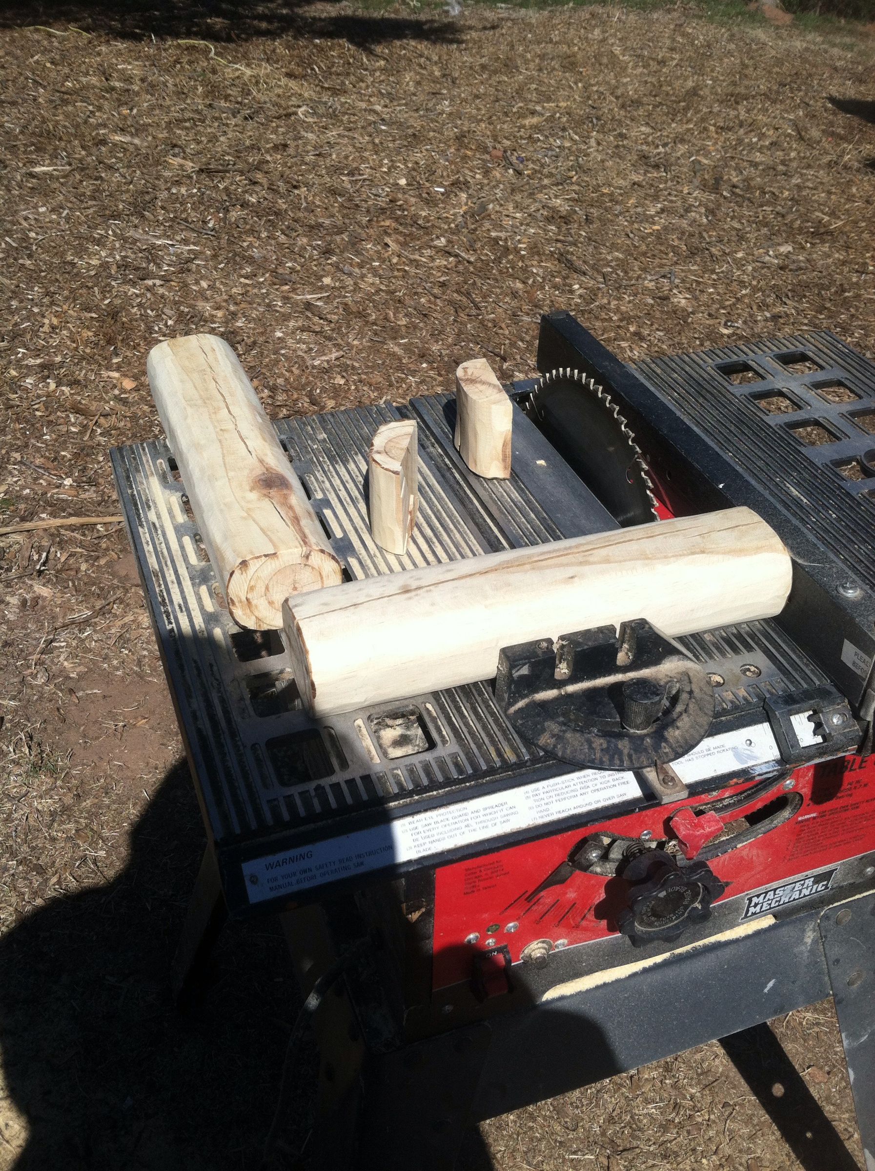 Rustic Log Children's Chair From Reclaimed Wood : 9 Steps (with ...