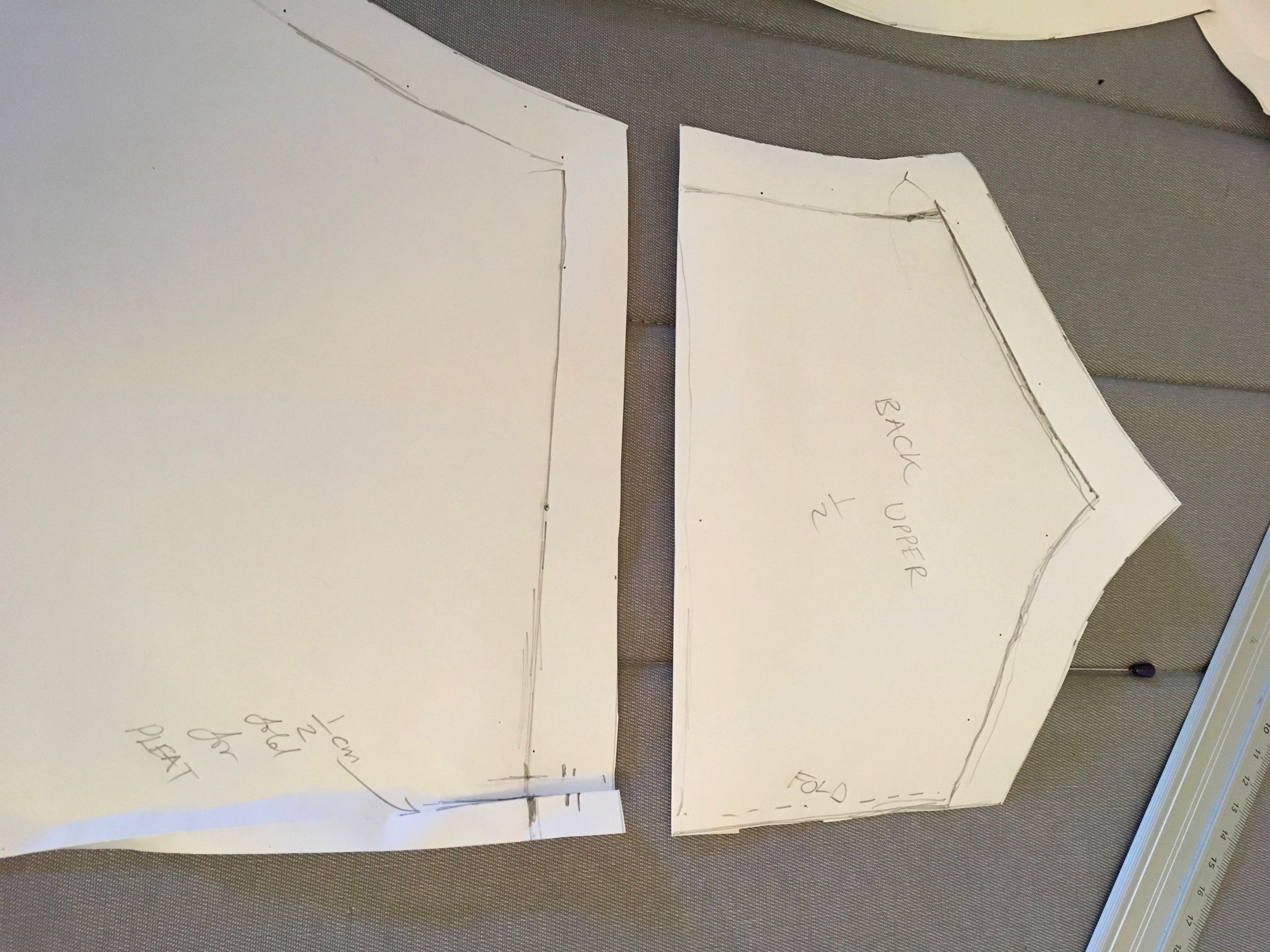 Shirt Pattern-making With Your Own Shirt : 8 Steps (with Pictures ...