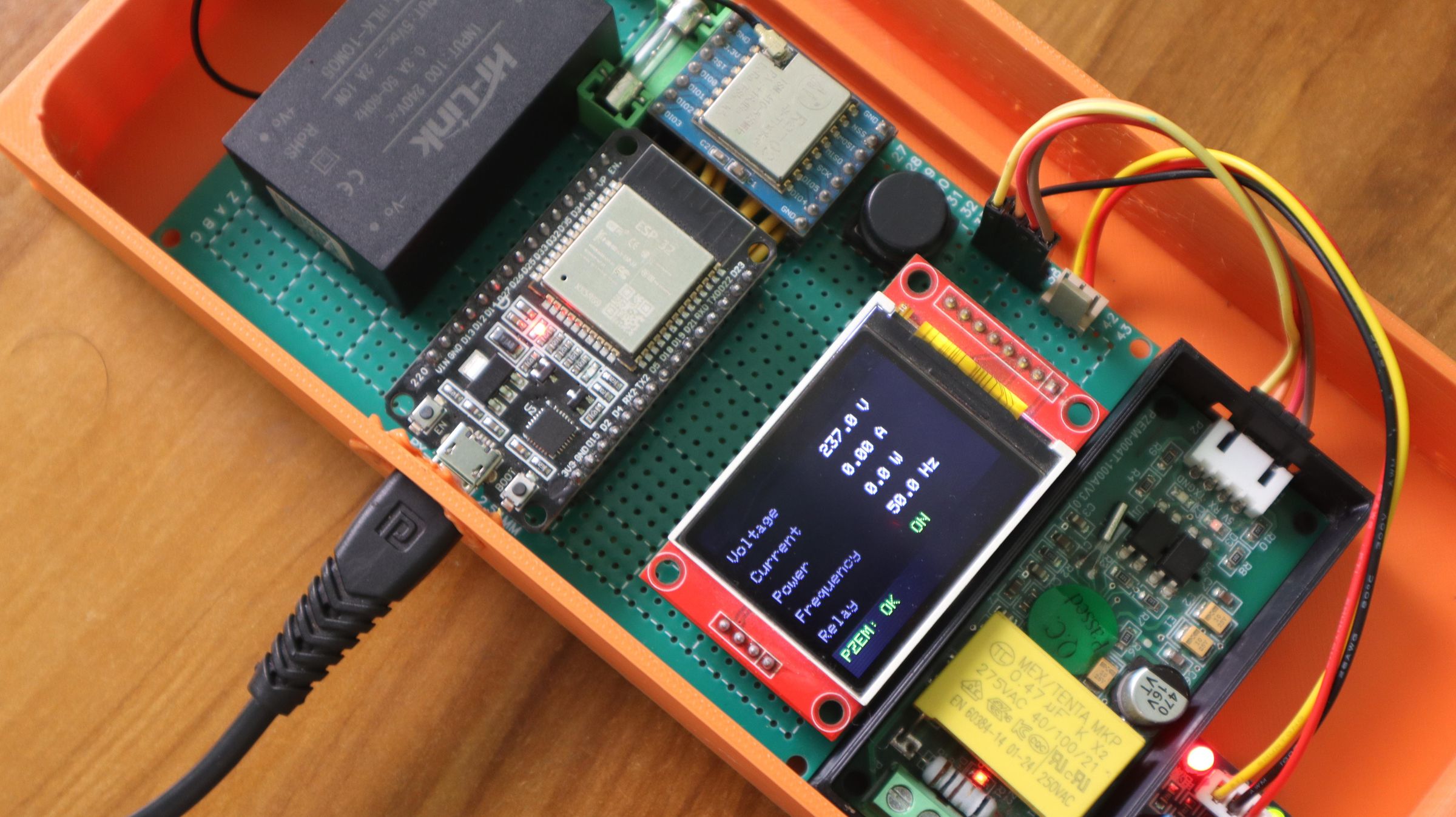 DIY IoT Smart Energy Meter With ESP32, LoRa - Web Monitoring : 12 Steps ...