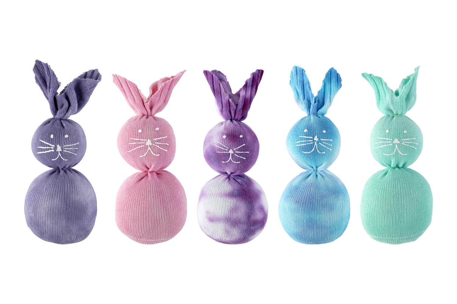 Tie-Dye Easter Bunnies With Old Socks : 11 Steps - Instructables