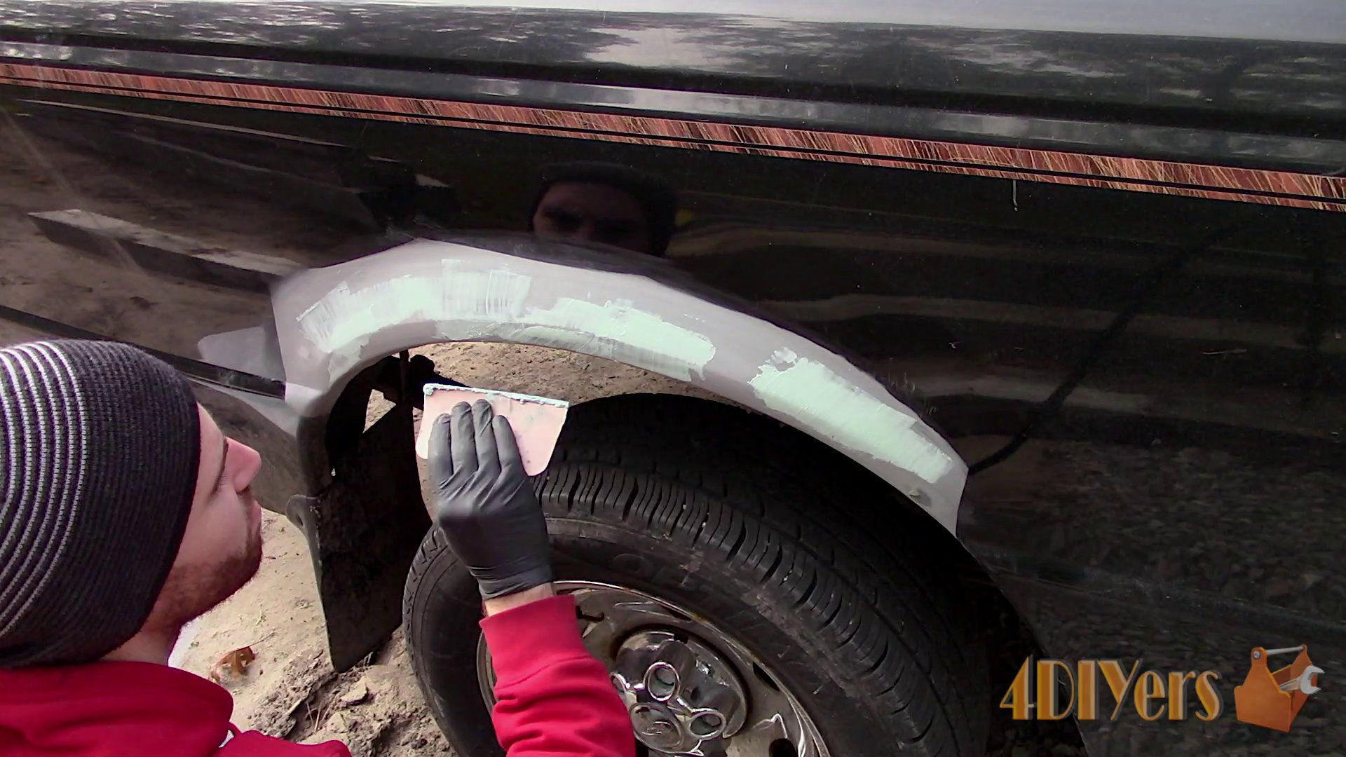 How to Fix Rust Holes on a Budget Using Fiberglass - NO WELDING : 10 ...