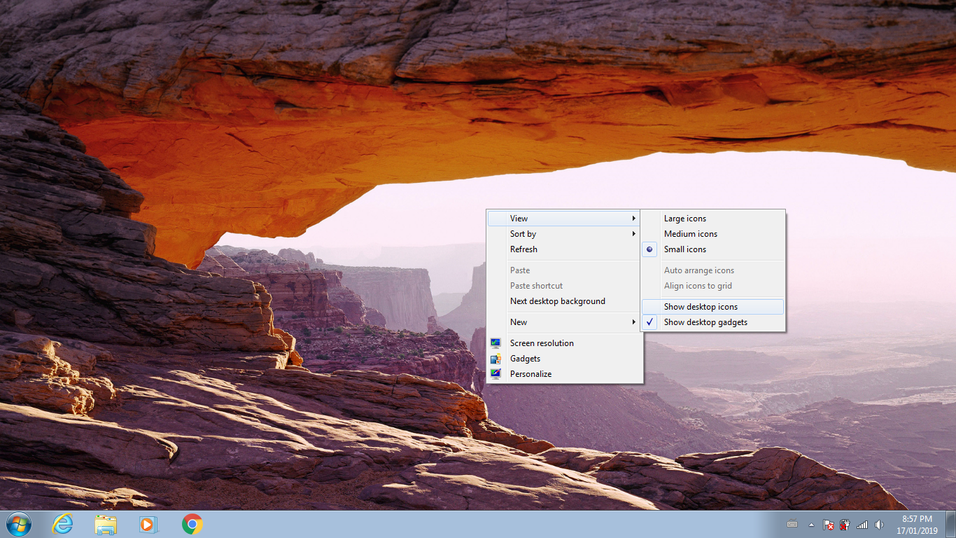 How to Make Your Desktop Icons Invisible!! - Instructables