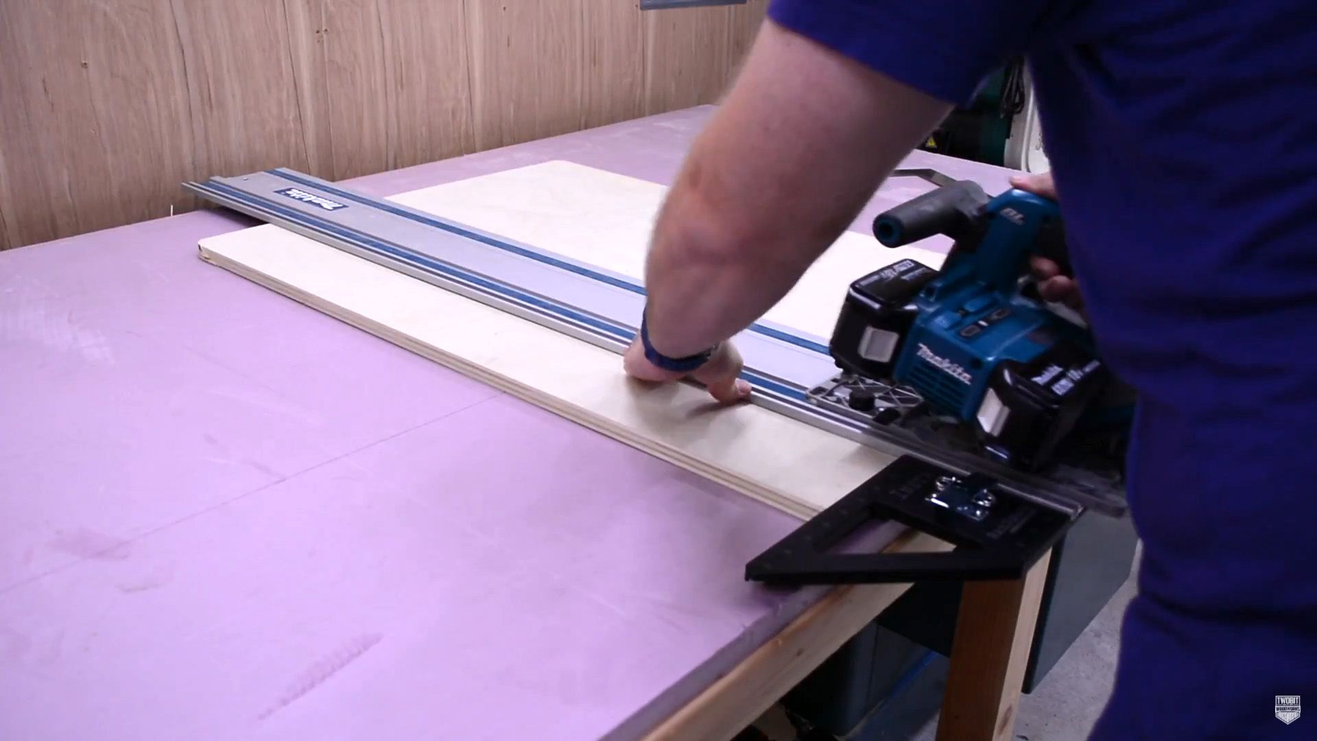 French Cleat Wall With Clamp Racks | How to Build - Woodworking : 28 ...