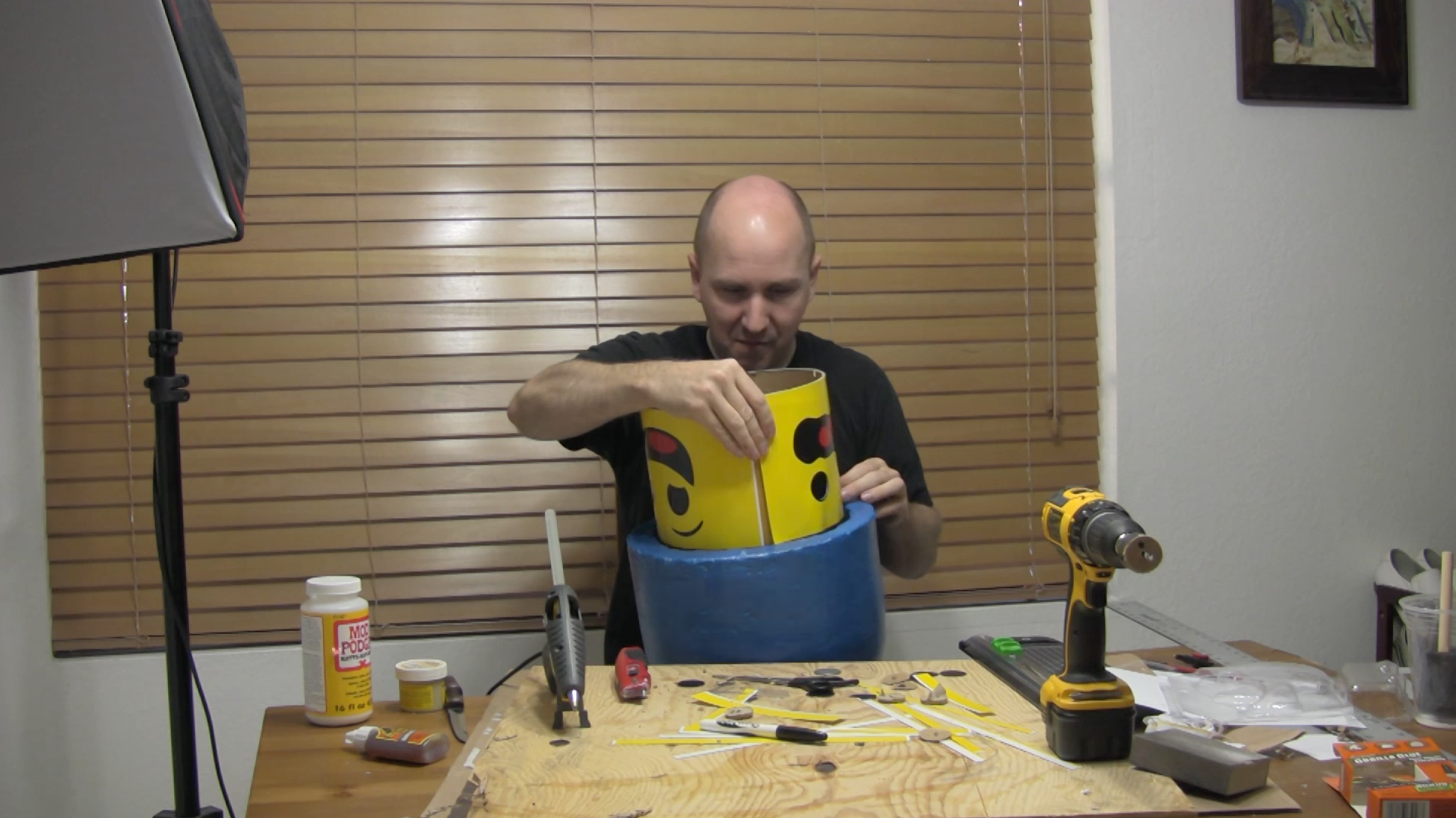 Make a Lego Man Costume (Lego Movie Benny) : 57 Steps (with Pictures ...