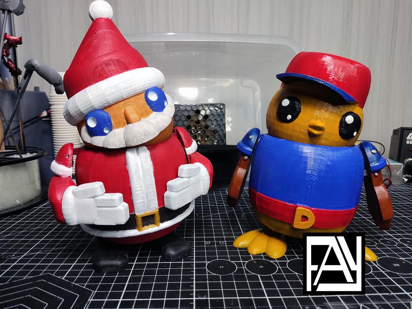 Dancing Santa Clause Automata : 8 Steps (with Pictures) - Instructables