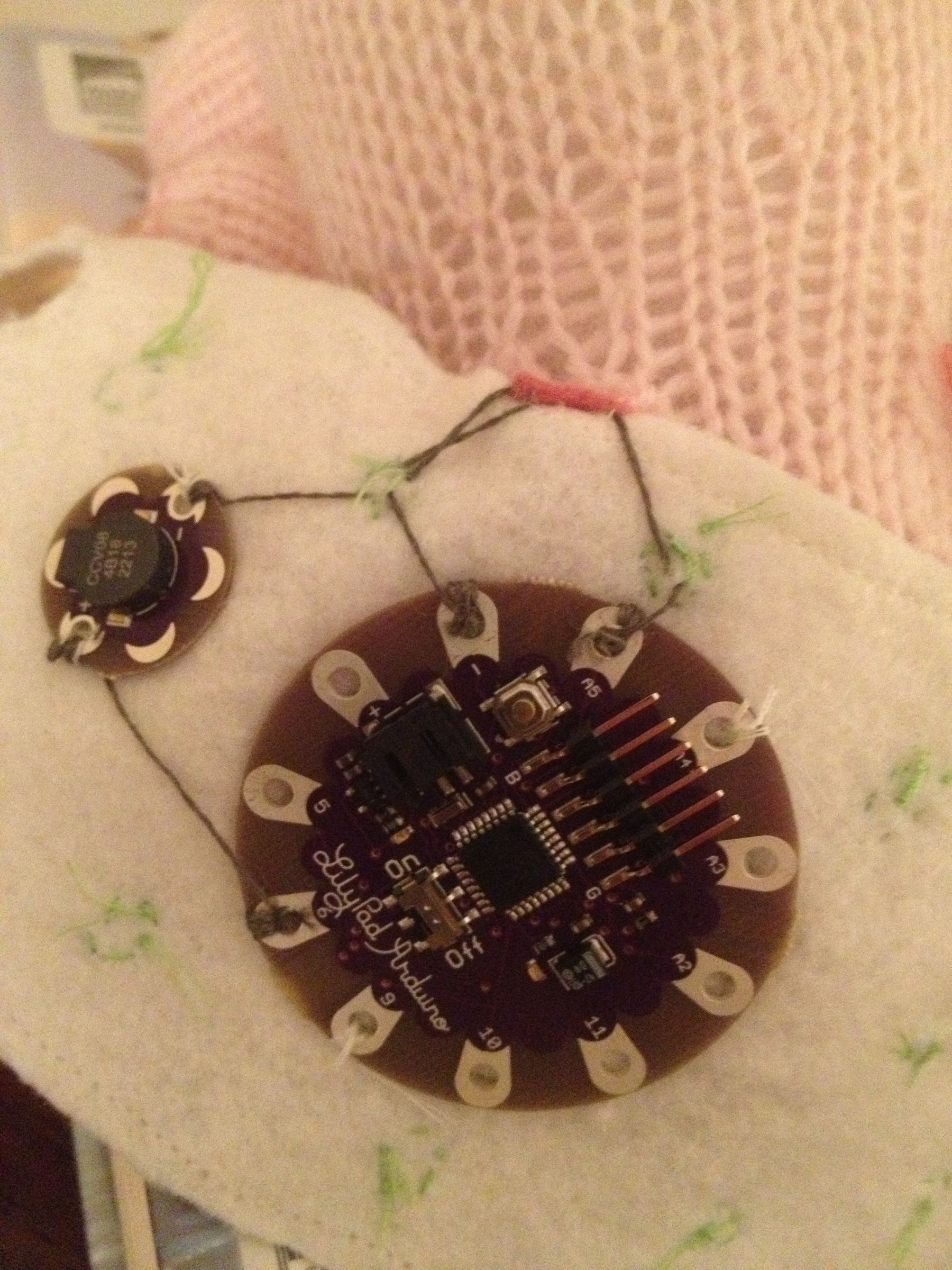 Musical Stuffed Animal With LilyPad Arduino : 6 Steps - Instructables