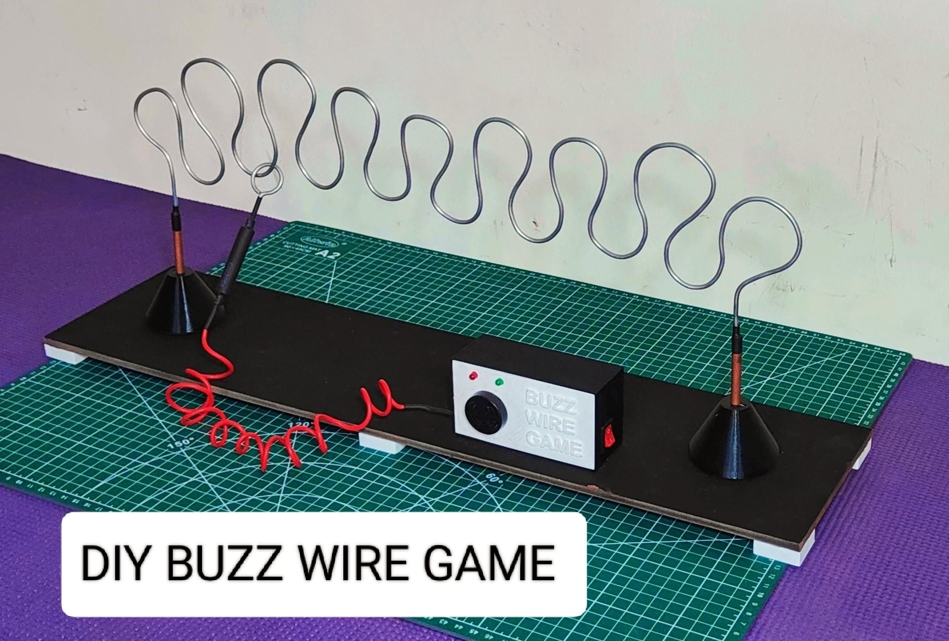 DIY Arduino Controlled Buzz Wire Game : 19 Steps (with Pictures ...