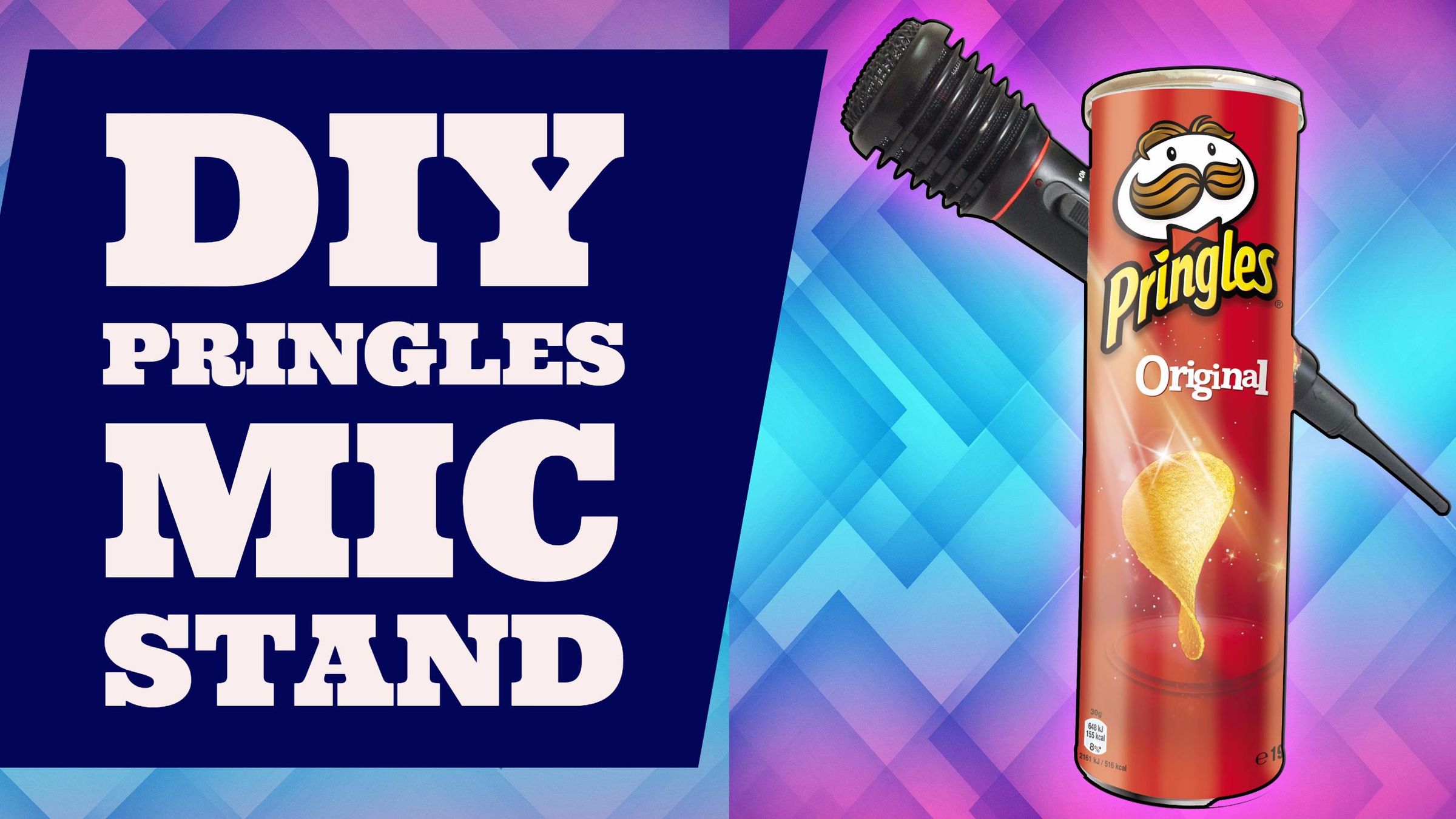 DIY PRINGLES MIC STAND : 3 Steps (with Pictures) - Instructables