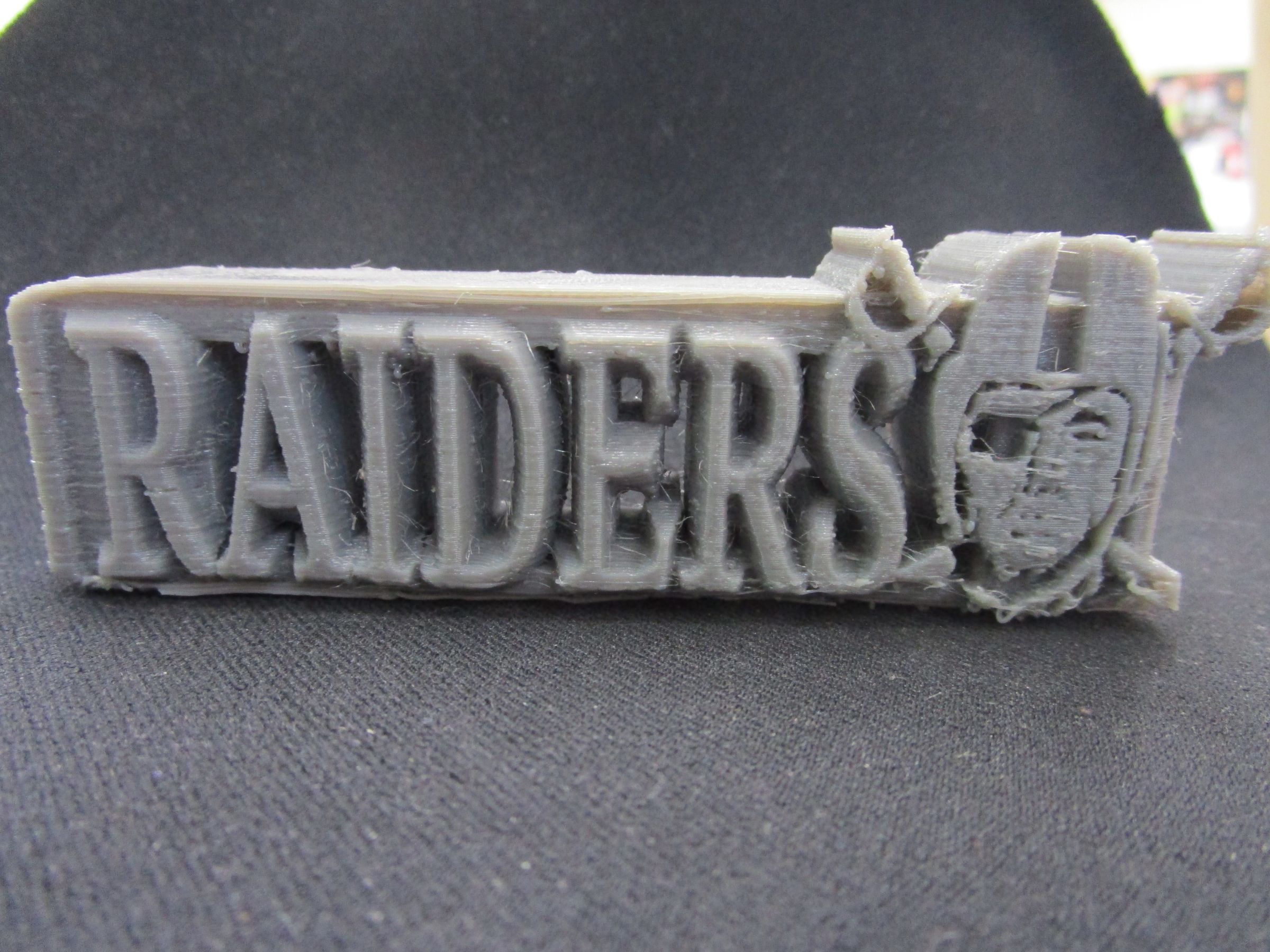 Raiders Fan Logo Desk Ornament : 3 Steps - Instructables