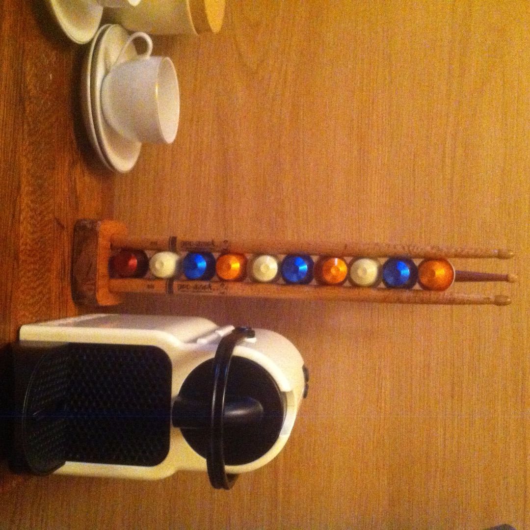 Drum Stick Nespresso Pod Holder : 6 Steps (with Pictures) - Instructables