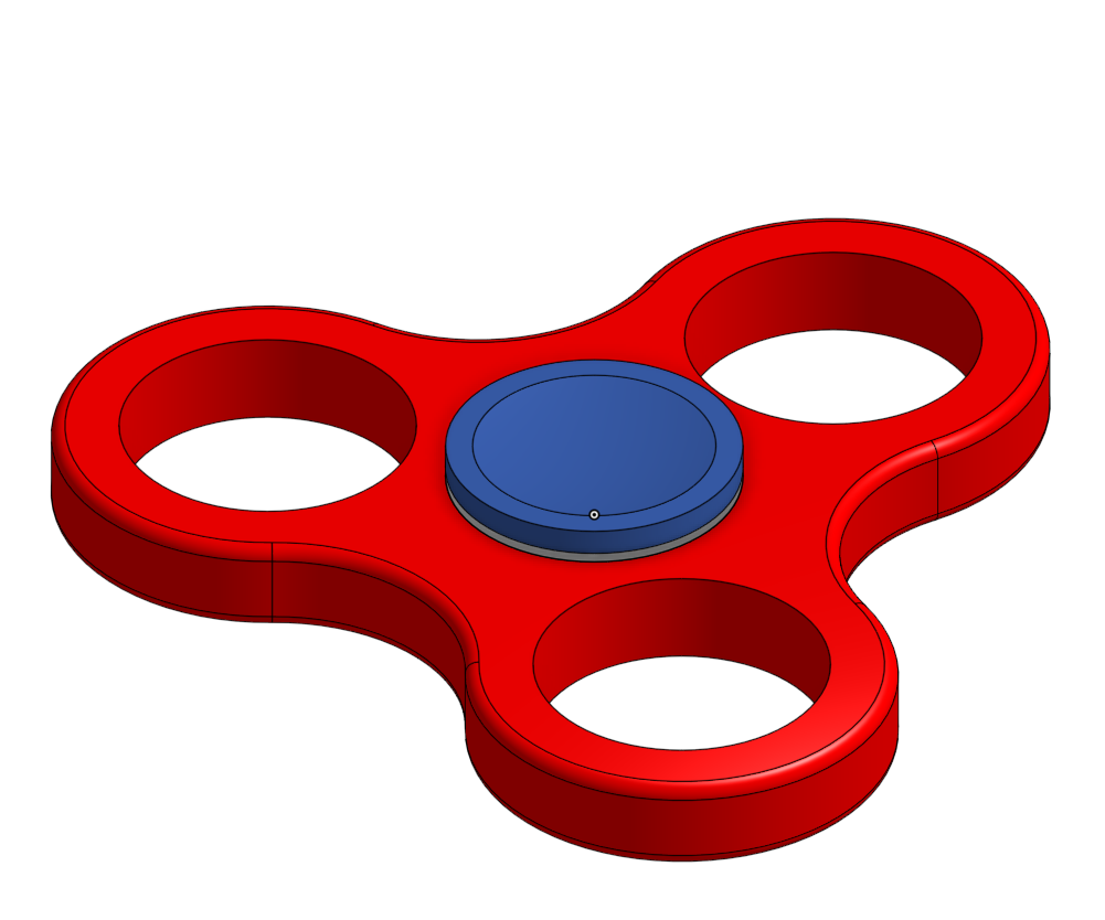 CAD Fidget Spinner : 4 Steps - Instructables