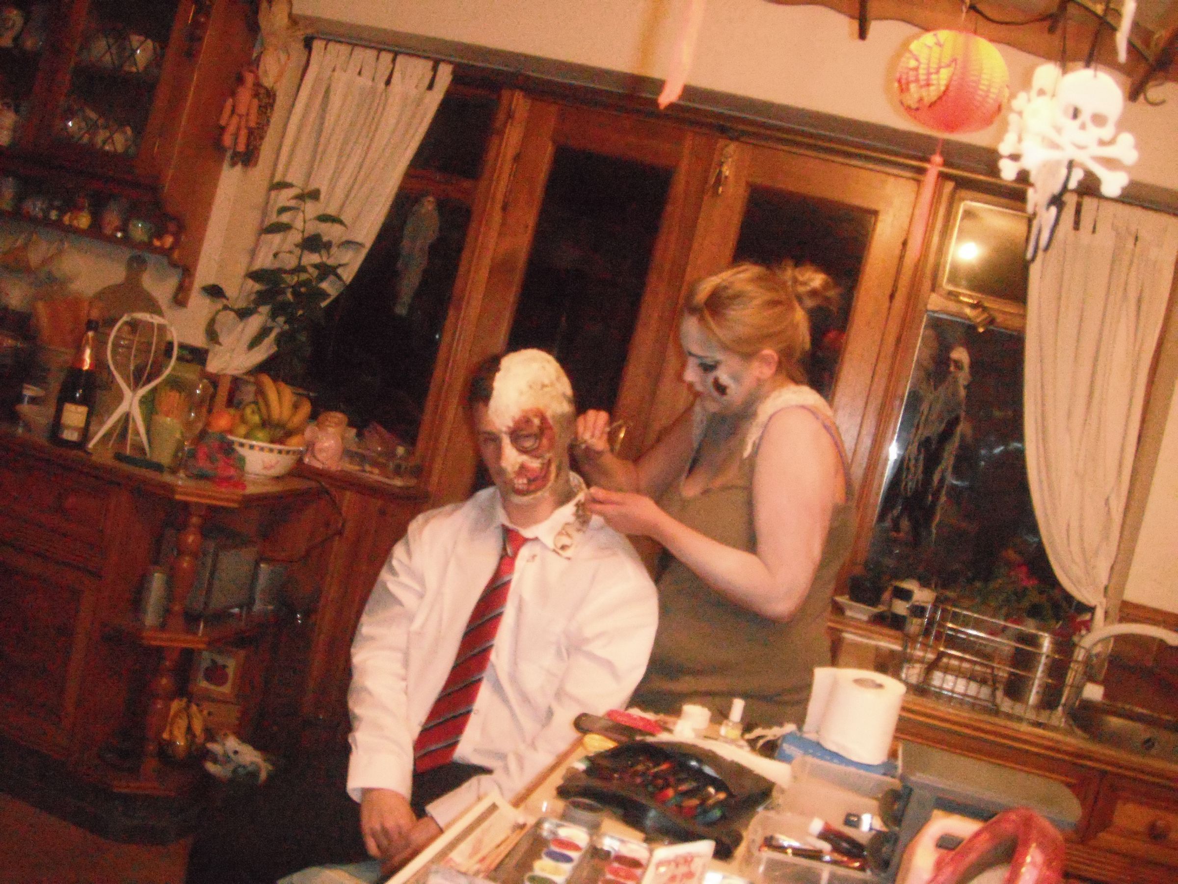 " Two Faced Harvey Make Up and Costume" : 5 Steps (with Pictures ...