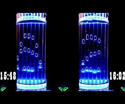 Glowing Air-Bubble Clock in Water : 7 Steps (with Pictures) - Instructables
