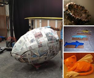Projects Using Paper Mache - Instructables