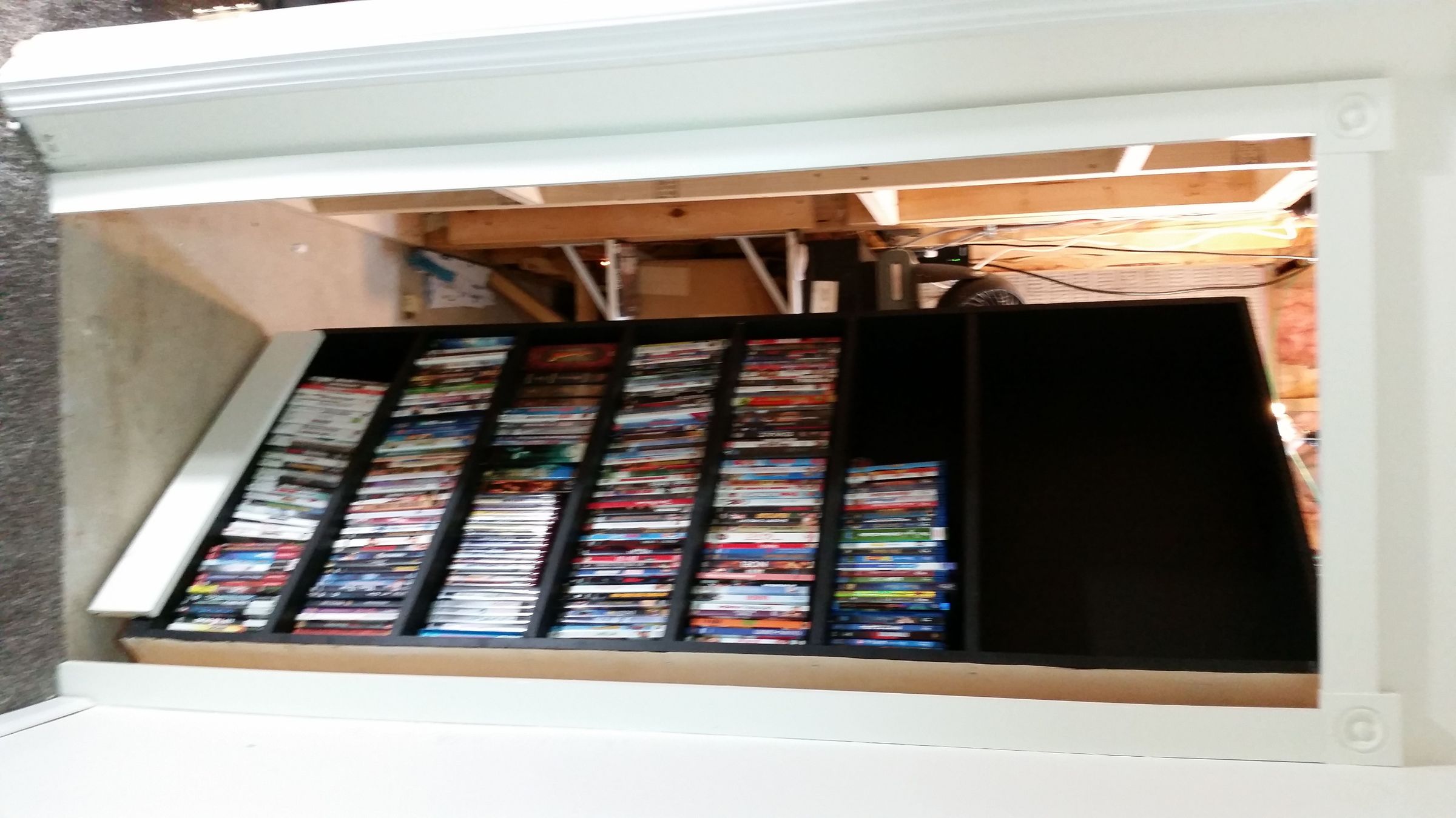 Secret DVD/Bookcase Door : 7 Steps (with Pictures) - Instructables