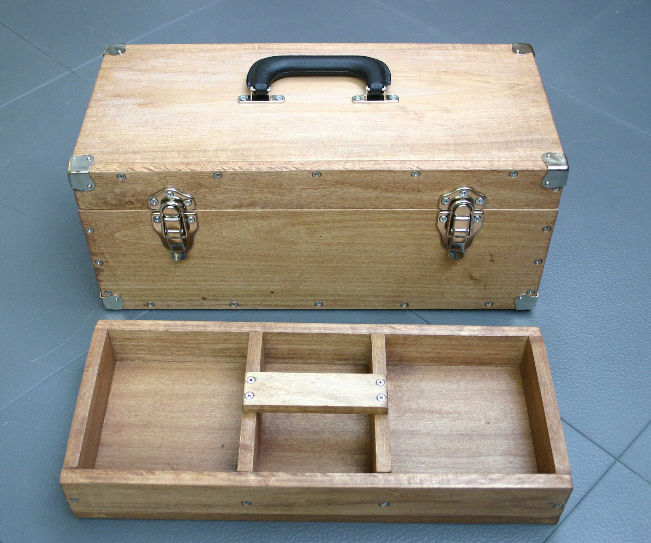 Functional and Sturdy Wooden Toolbox : 17 Steps (with Pictures ...