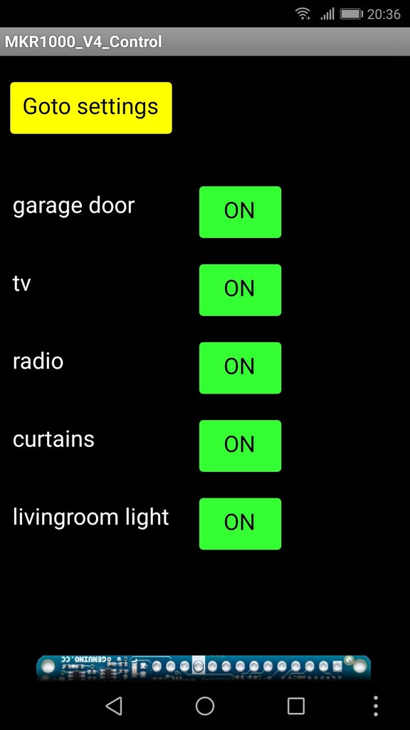 Smart Home With Arduino Mkr1000 And Mit Android App 4 Steps Instructables 4063