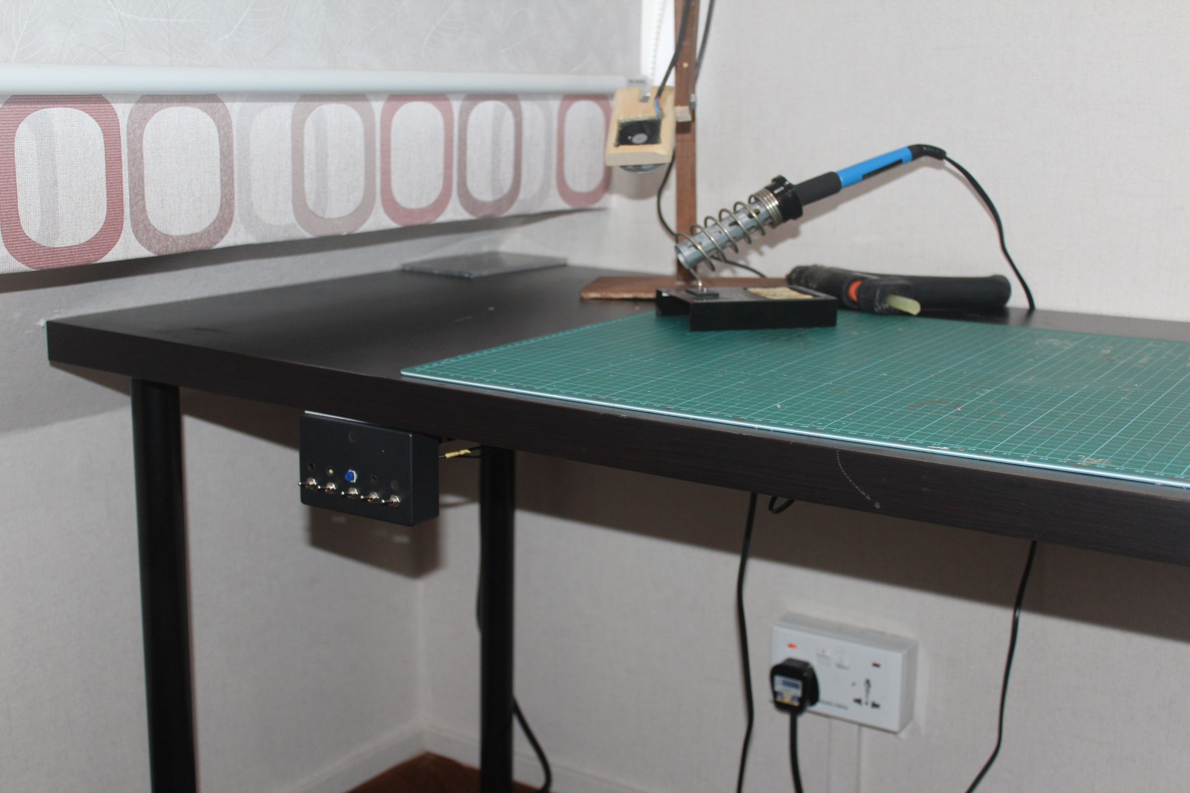 Ultimate Desk Management, With Control Pannel : 4 Steps - Instructables