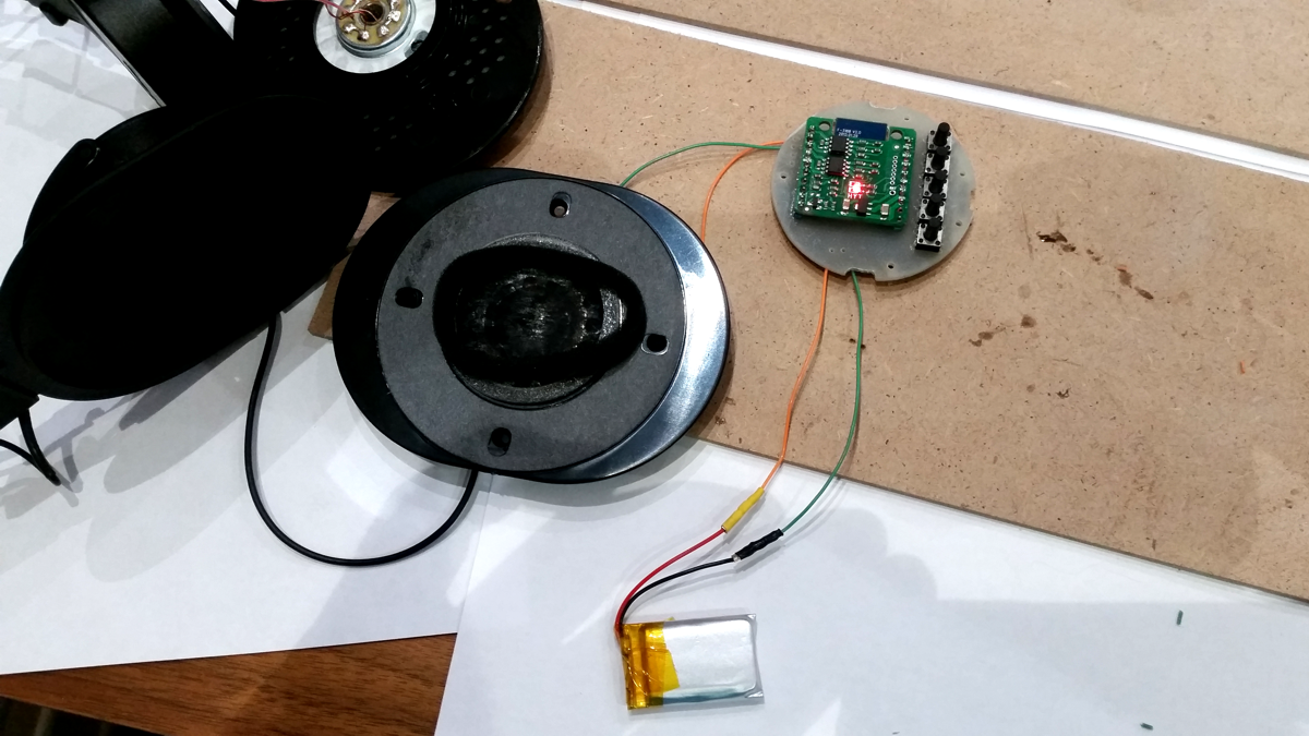 DIY Bluetooth Modification Sony MDR-7506 Headphone : 8 Steps (with ...