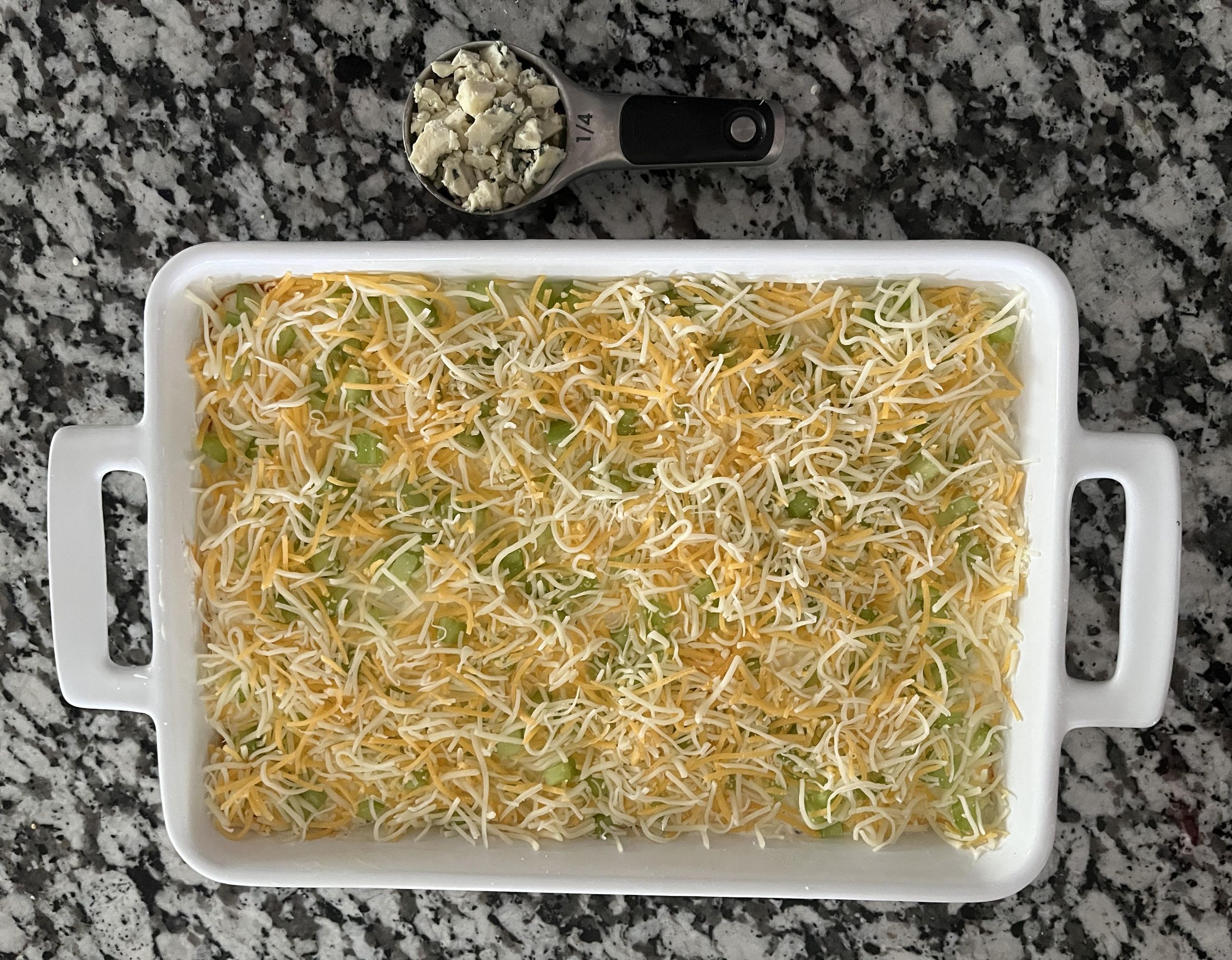Sensational Spicy Buffalo Chicken Dip : 5 Steps (with Pictures ...