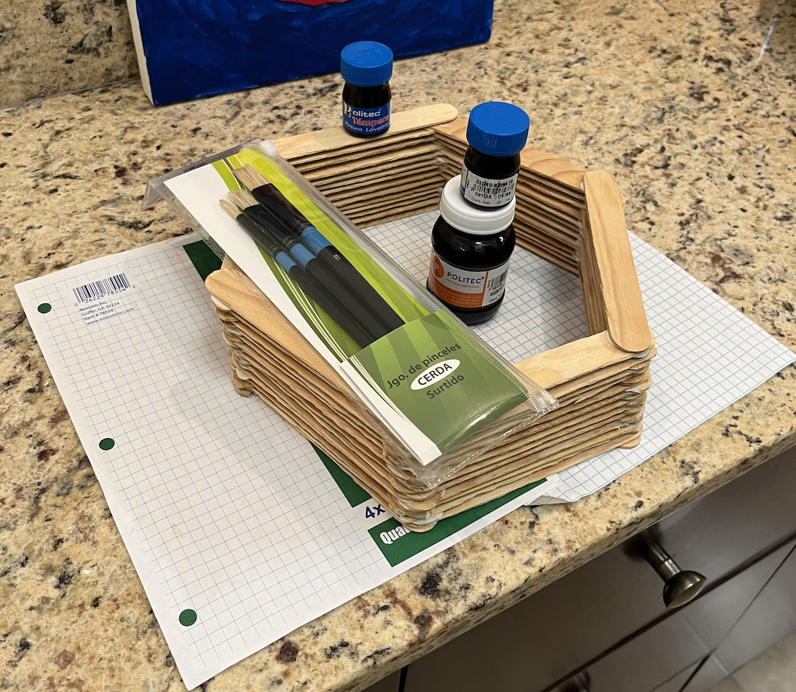 DIY Popsicle Stick Shelf : 5 Steps - Instructables